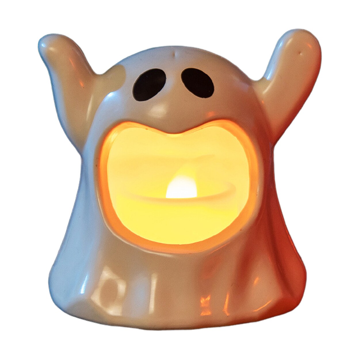 Halloween Ghost Lamp Cute Led Candle Light Spooky Halloween Atmosphere ...
