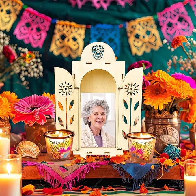 Shadow Box Day Of The Dead Altar, Day Of Dead Ofrenda Box Alter, Day Of ...
