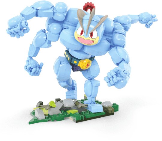 MEGA BLOKS - Pokemon: Machamp, 401 Piece Building Toy Set [COLLECTIBLES ...