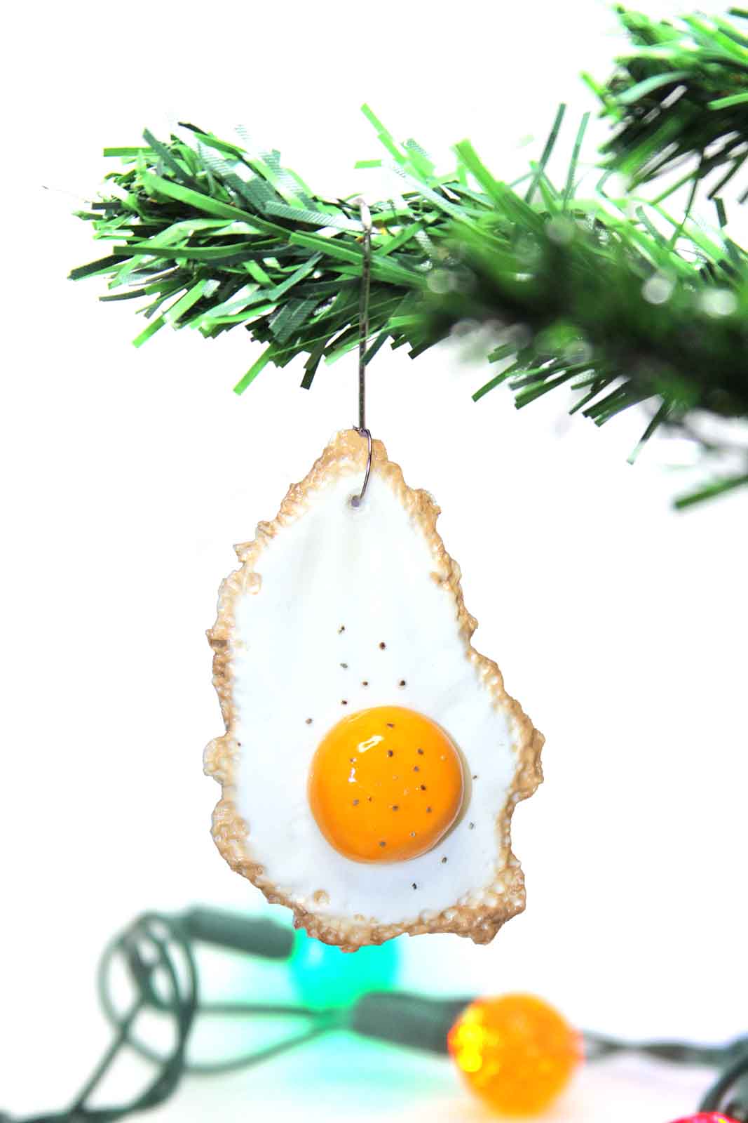Fried Egg Ornament Christmas Ornament for breakfast lovers perfect gift for brunch babes MakerPlace by Michaels