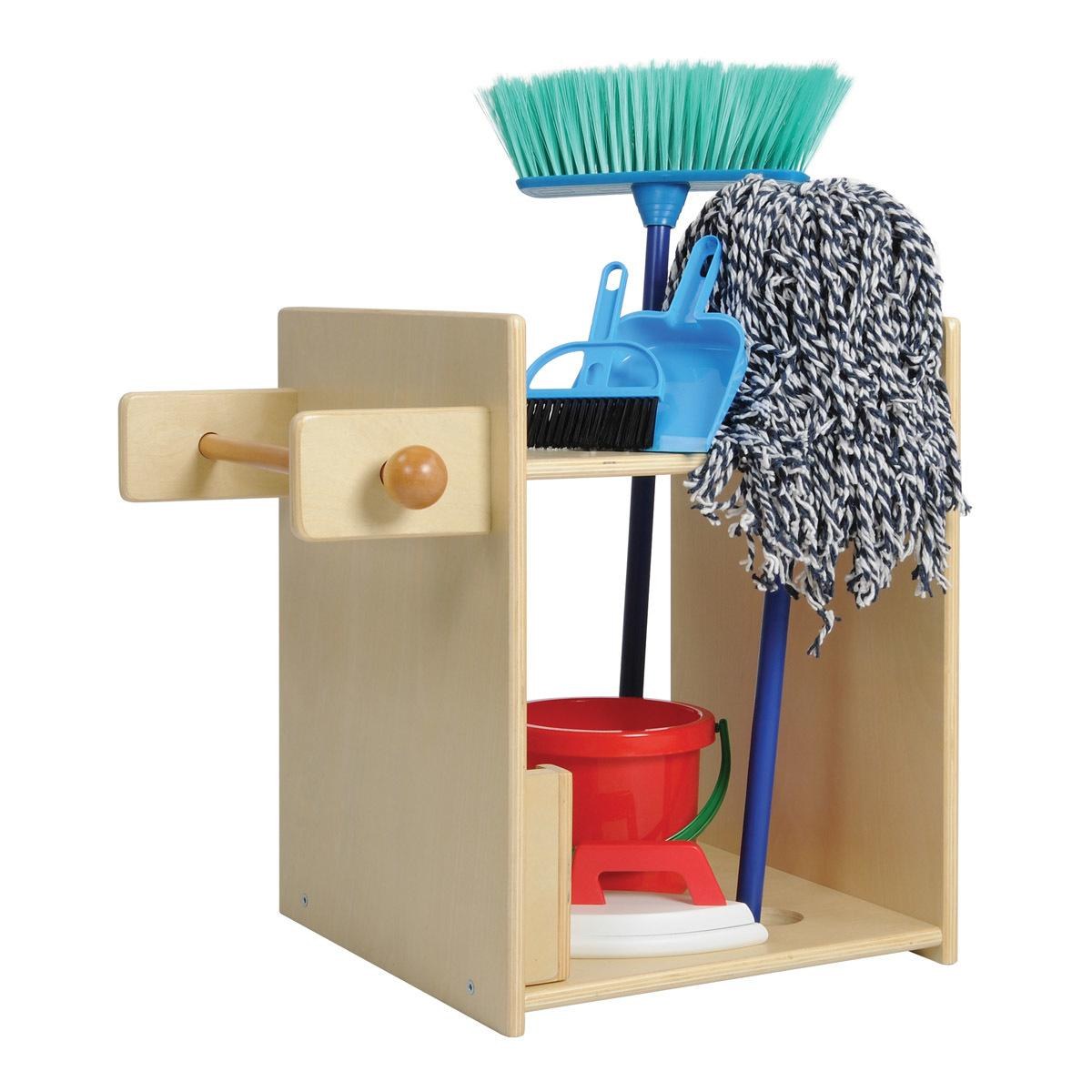 Kaplan Early Learning Company Housekeeping Stand with Accessories ...