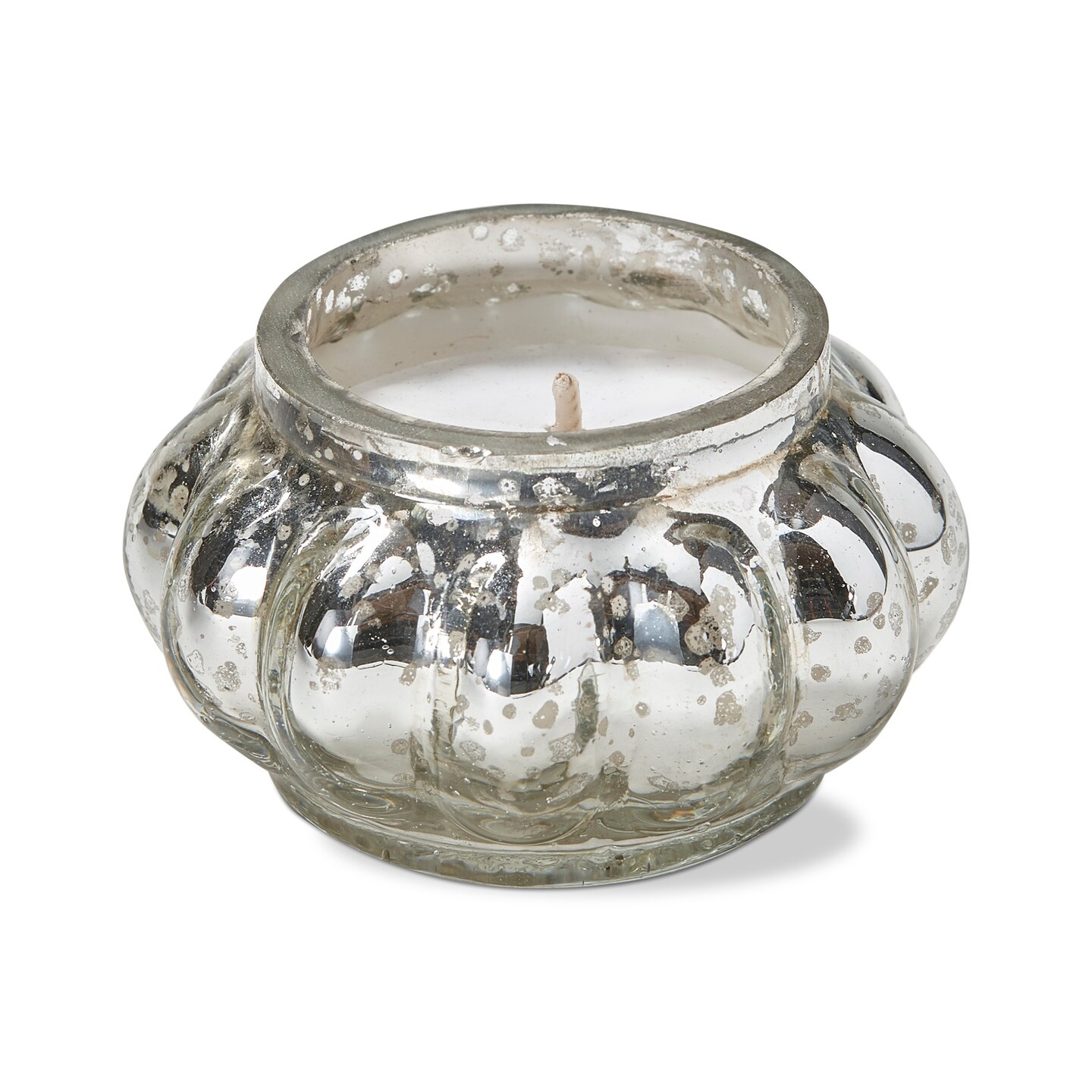 Reflection Filled Candle Antique Silver, Color: Multicolored, Count: 1 ...