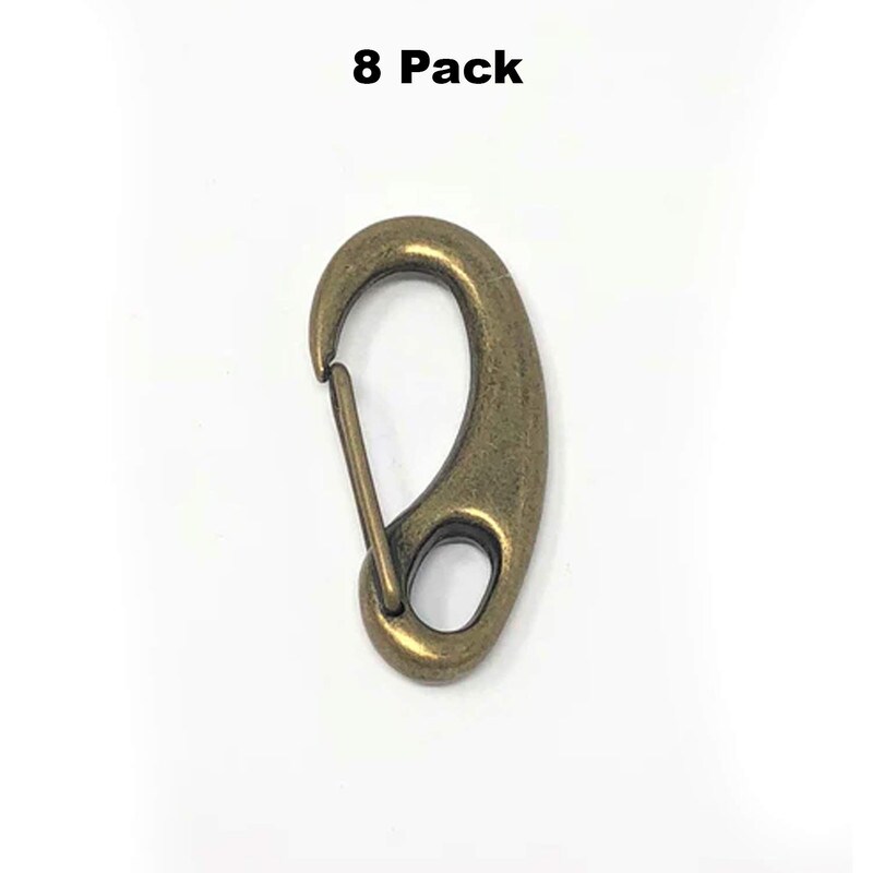 Curved Hook Clasp – Antique Brass 2 Inches | Michaels