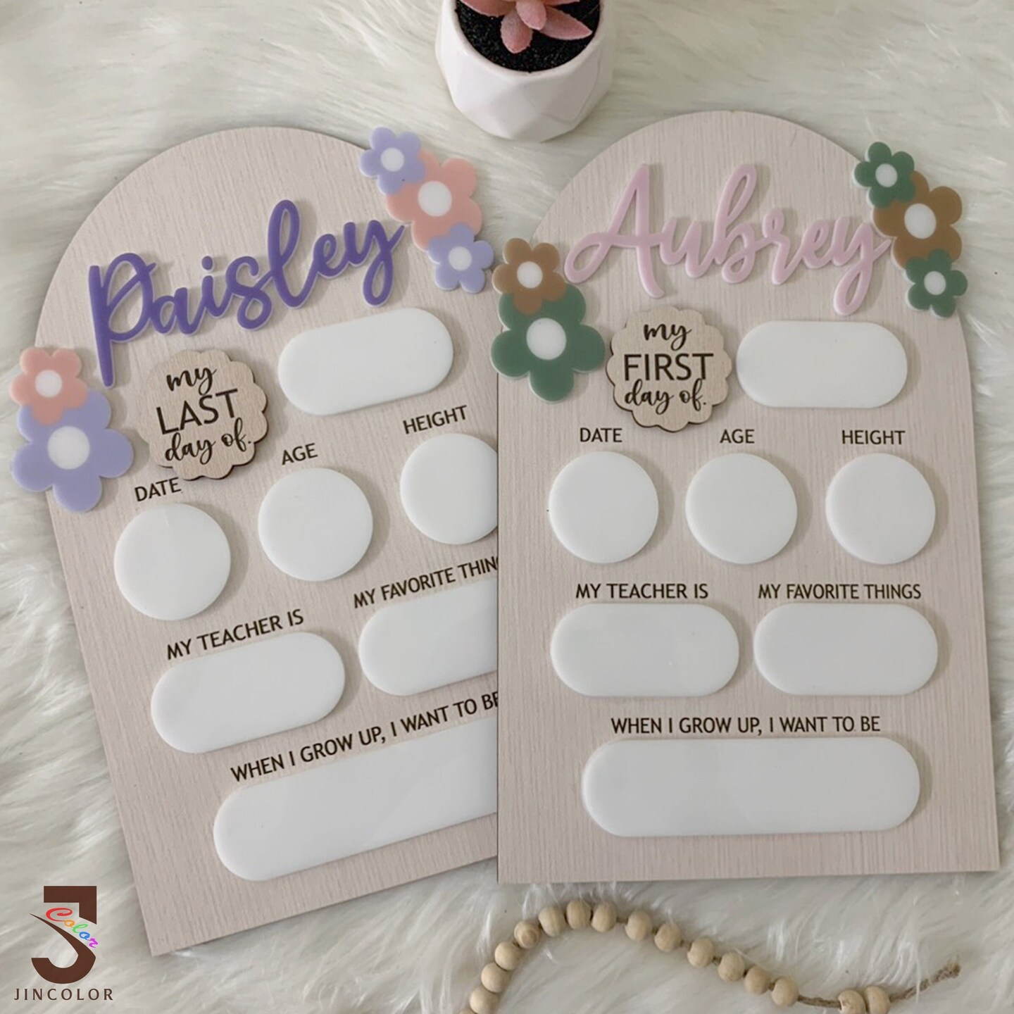 Personalized First Day of School Sign, Back to School Sign, School Sign ...