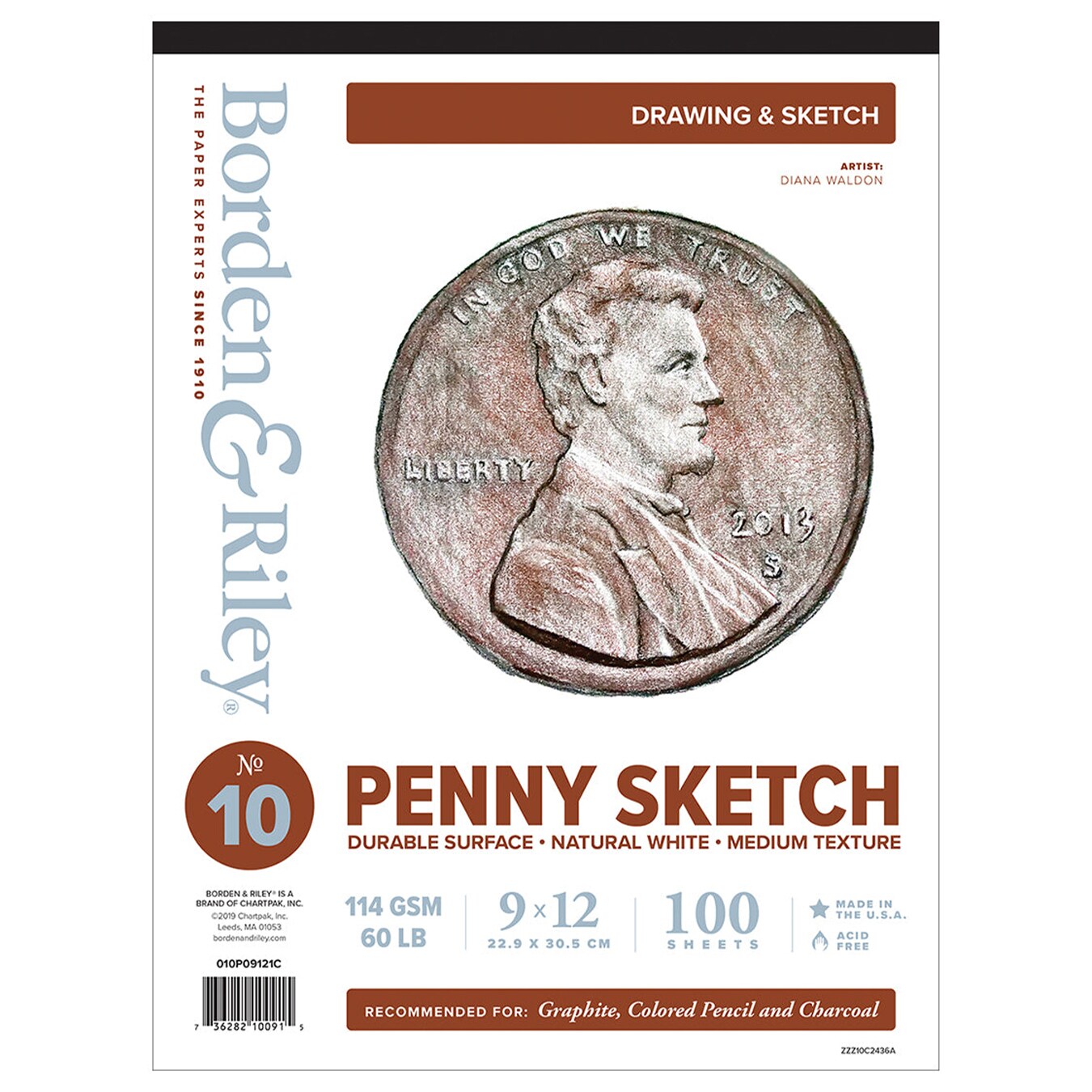 Borden & Riley 10 Penny Sketch Sketch Pad | Michaels