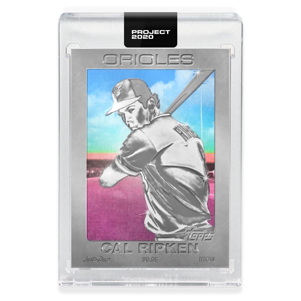 Topps PROJECT 2020 Card 92 - 1982 Cal Ripken Jr. by Don C, Color ...