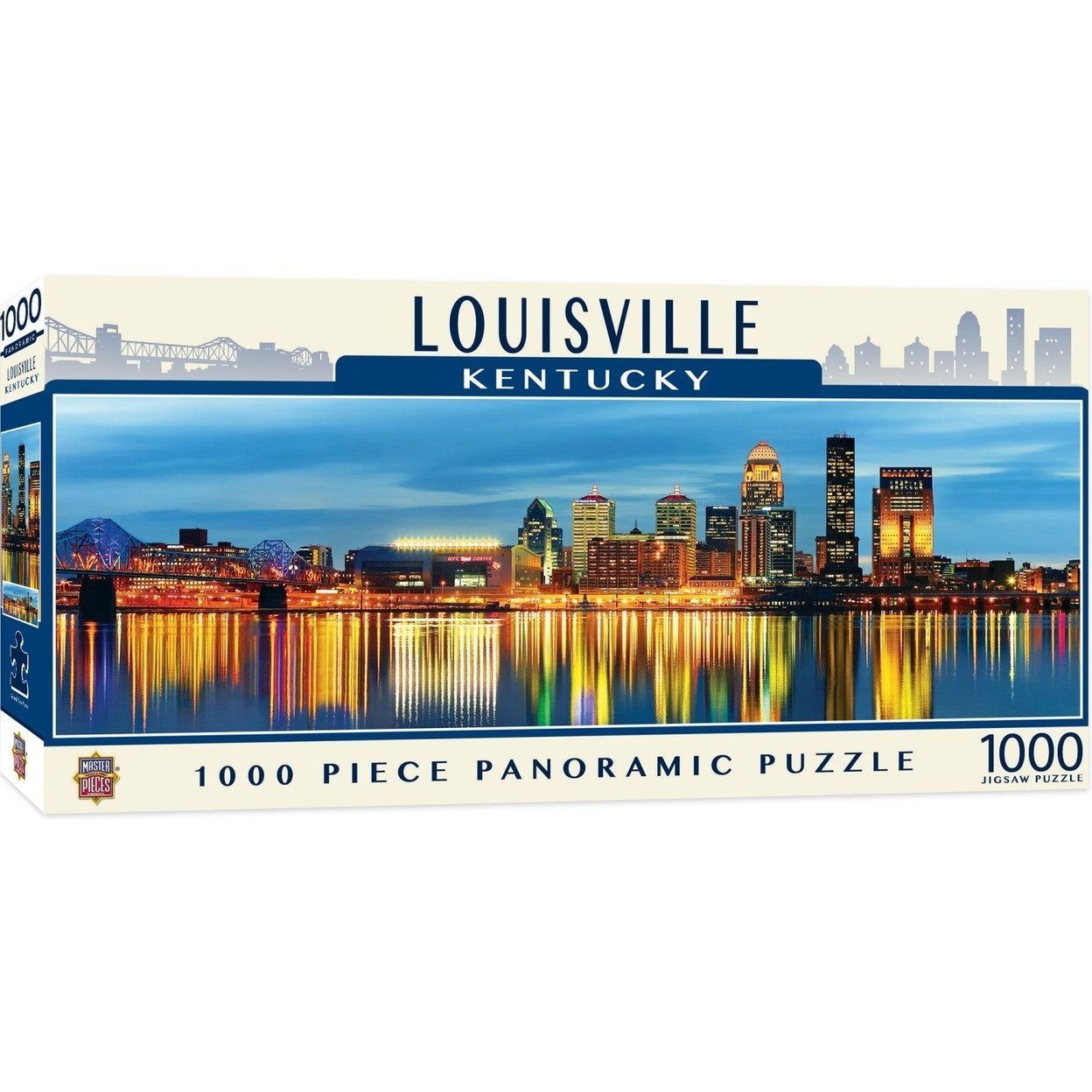 Louisville Kentucky 1000 Piece Panoramic Jigsaw Puzzle American Vista ...
