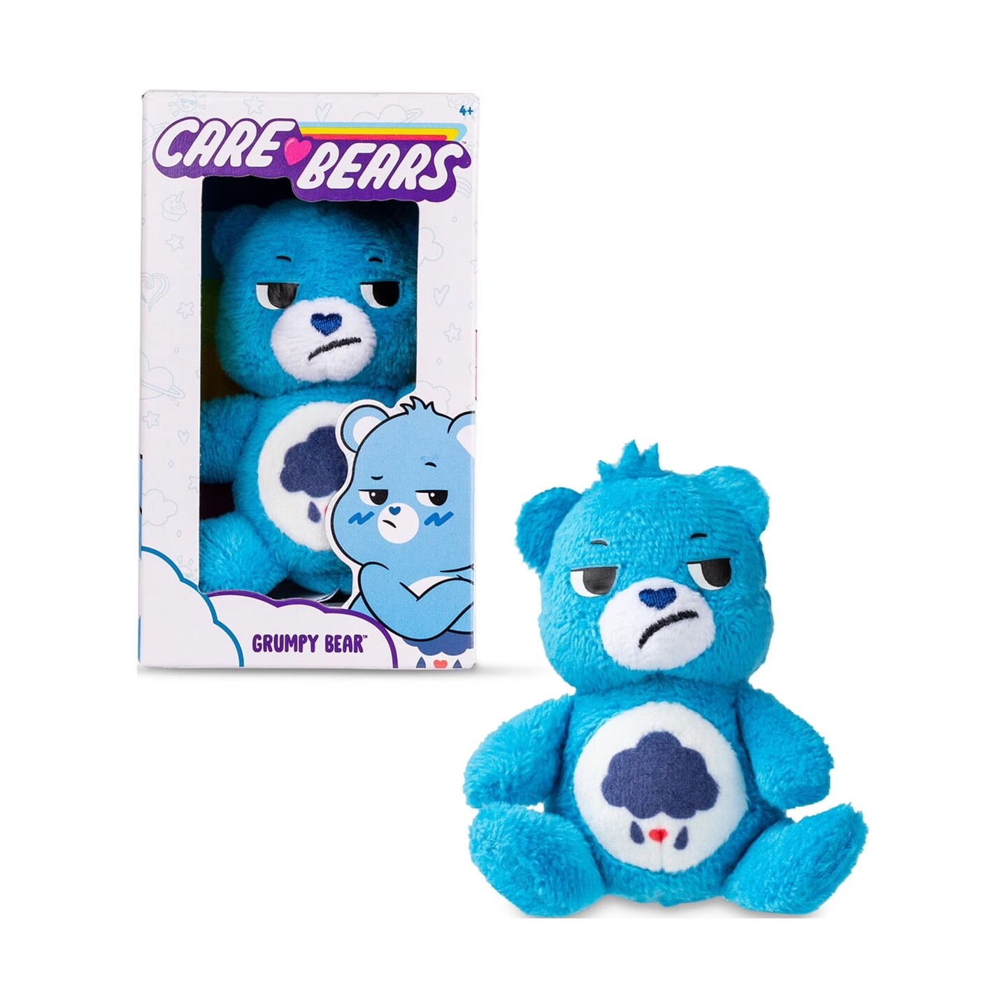 Care Bears Micro Plush Grumpy Bear - 2.5 Inch Collectible Stuffed Toy ...