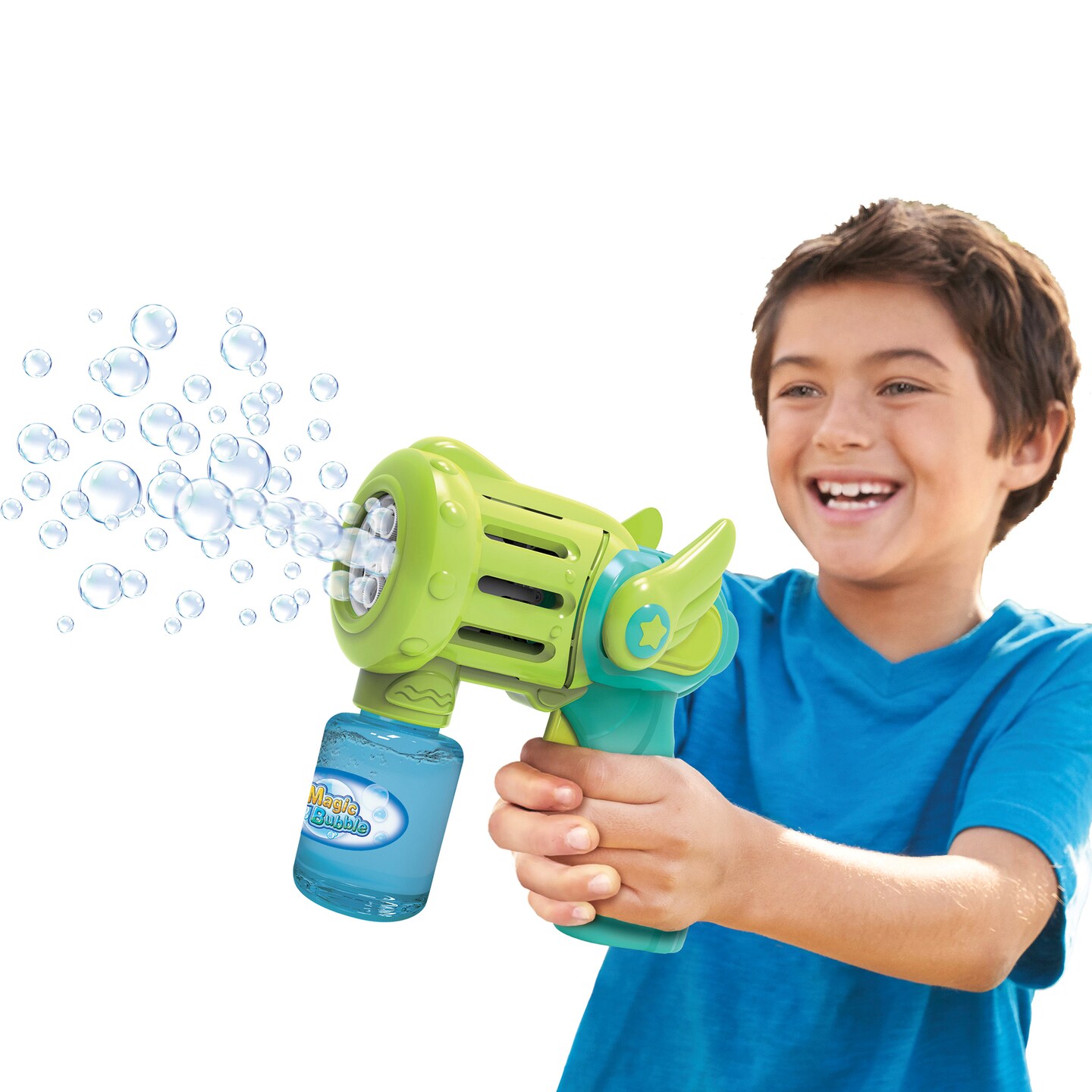 Collections Etc Magic Bubble Continuous Blaster Hand-Held Bubble ...