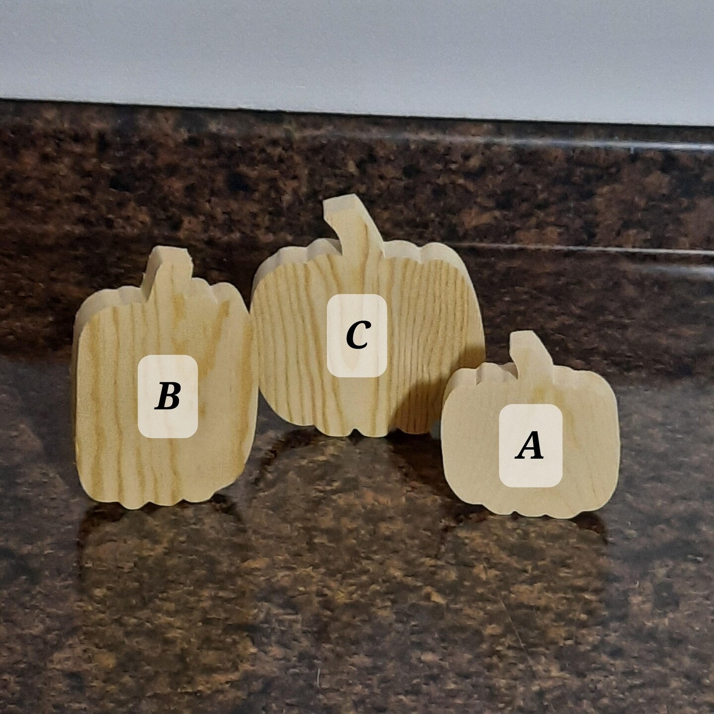 10 or 20 unfinished wood pumpkins wooden pumpkin shapes Fall pumpkin ...