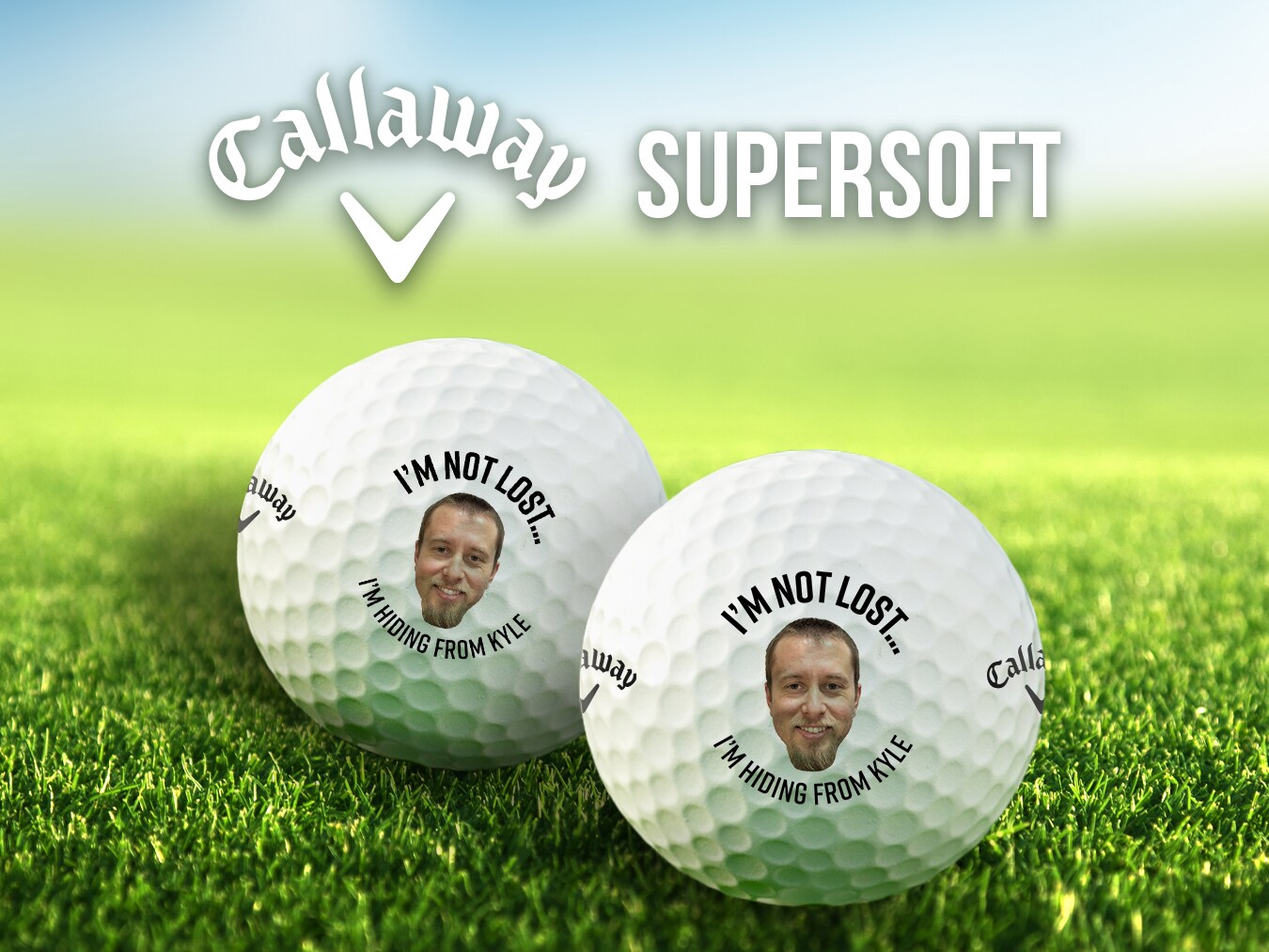 Customizable I'm Not Lost, I'm Hiding From Golf Balls | Personalized ...