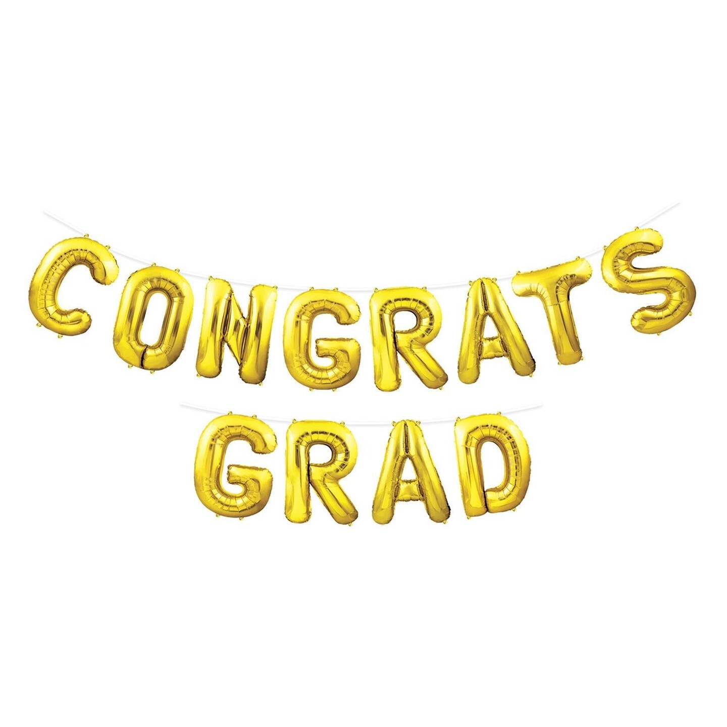 6 Pack Beistle Congrats Grad Graduation Party Balloon Streamer | Michaels