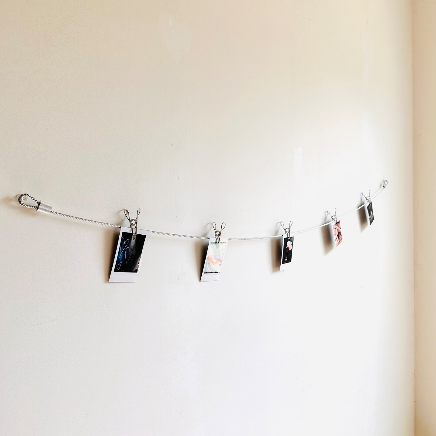 UPTOWN | Horizontal Cable Photo Holder, Photos, Industrial, Wire, Decor ...