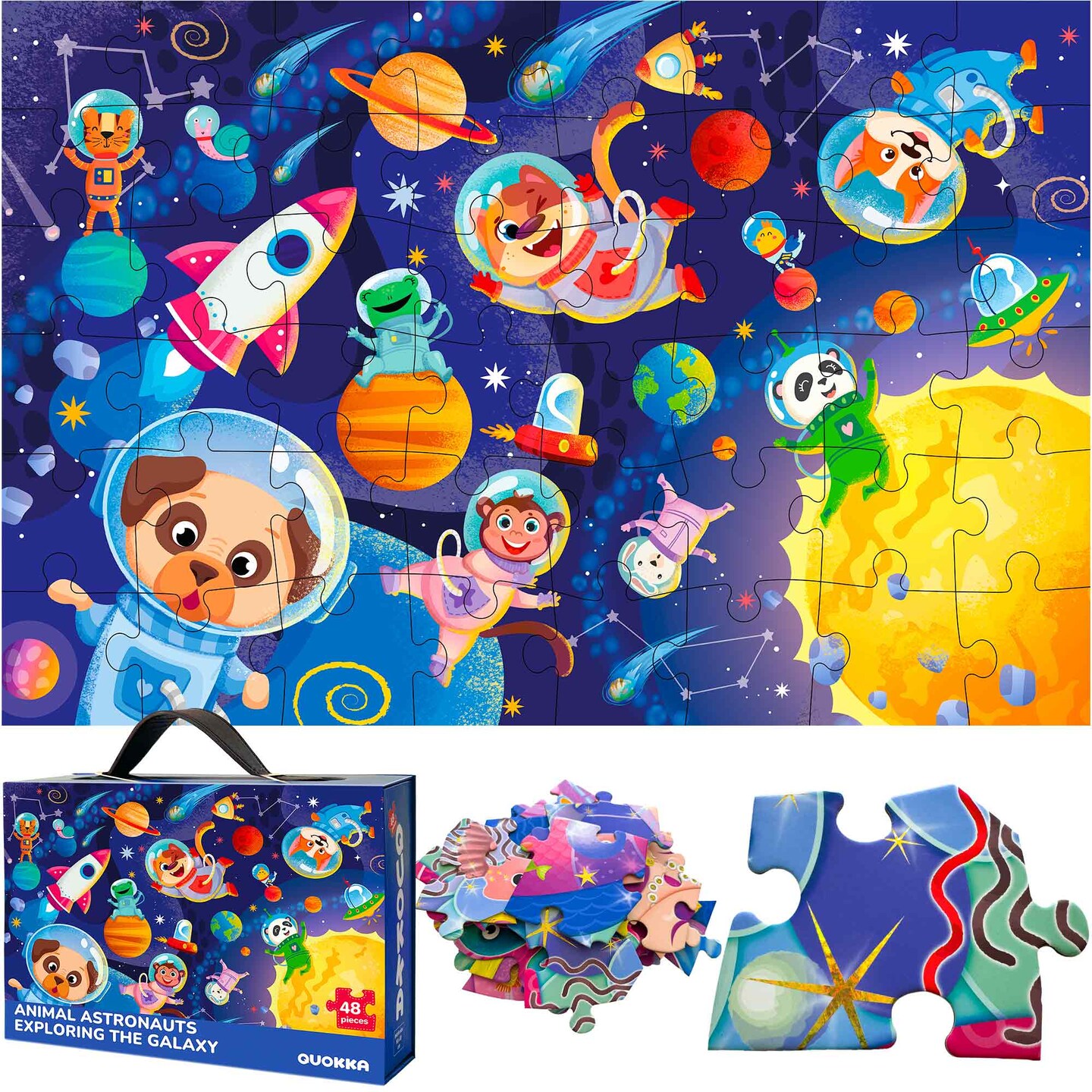 2x3 FT Giant Floor Puzzles for Kids Ages 4-6 | Space | Michaels