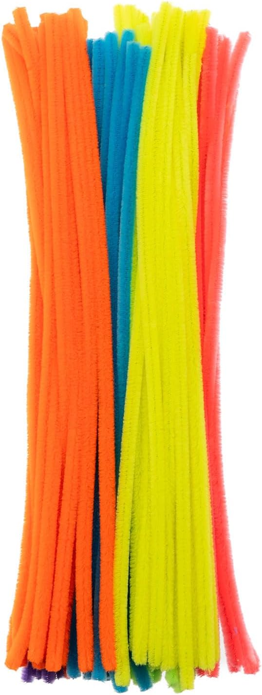 John Bead 12in x 6mm Mixed Chenille Pipe Cleaners, 100pcs | Michaels