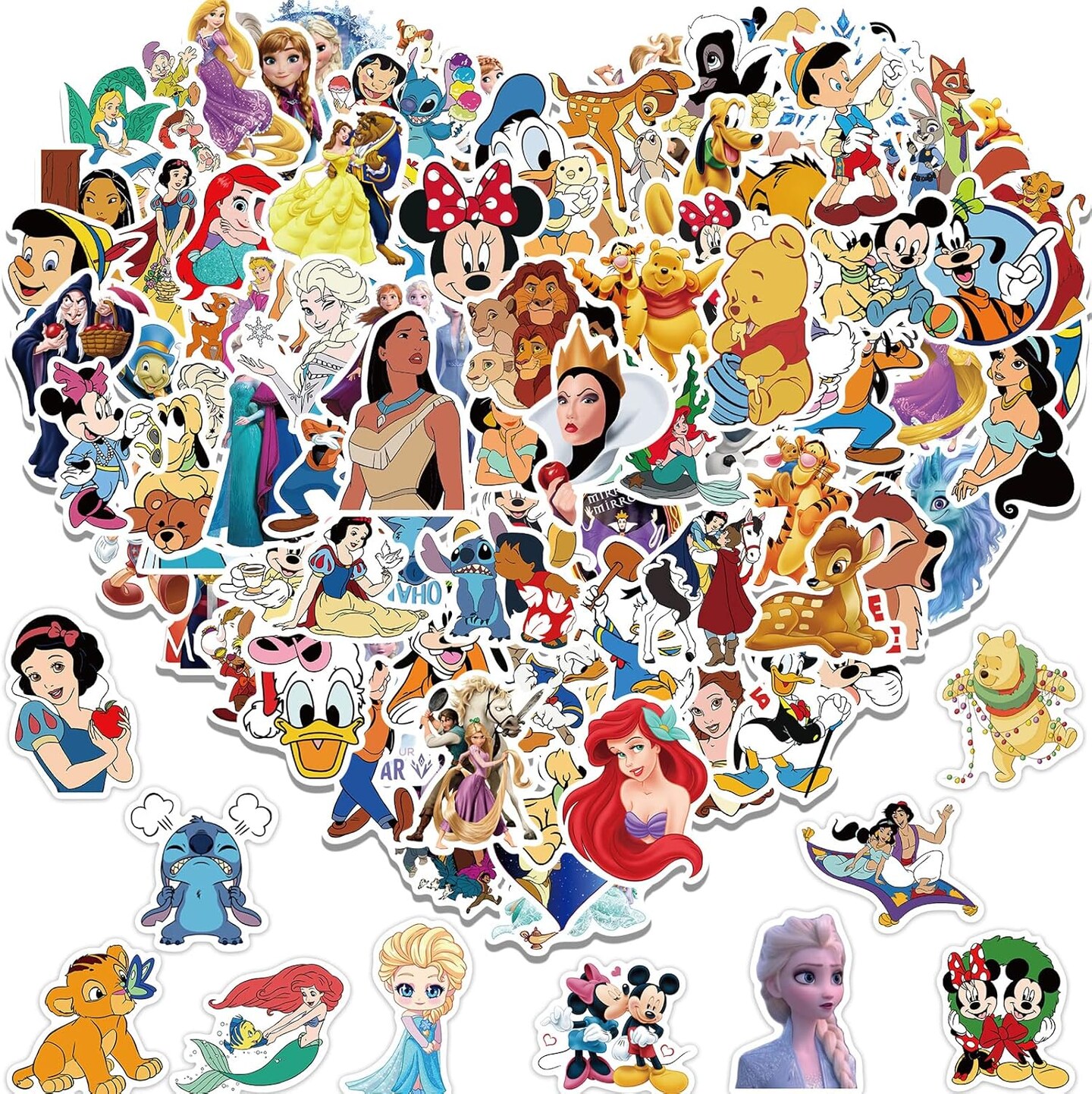Adults Waterproof Vinyl Cartoon Sticker for Water Bottles Laptop ...