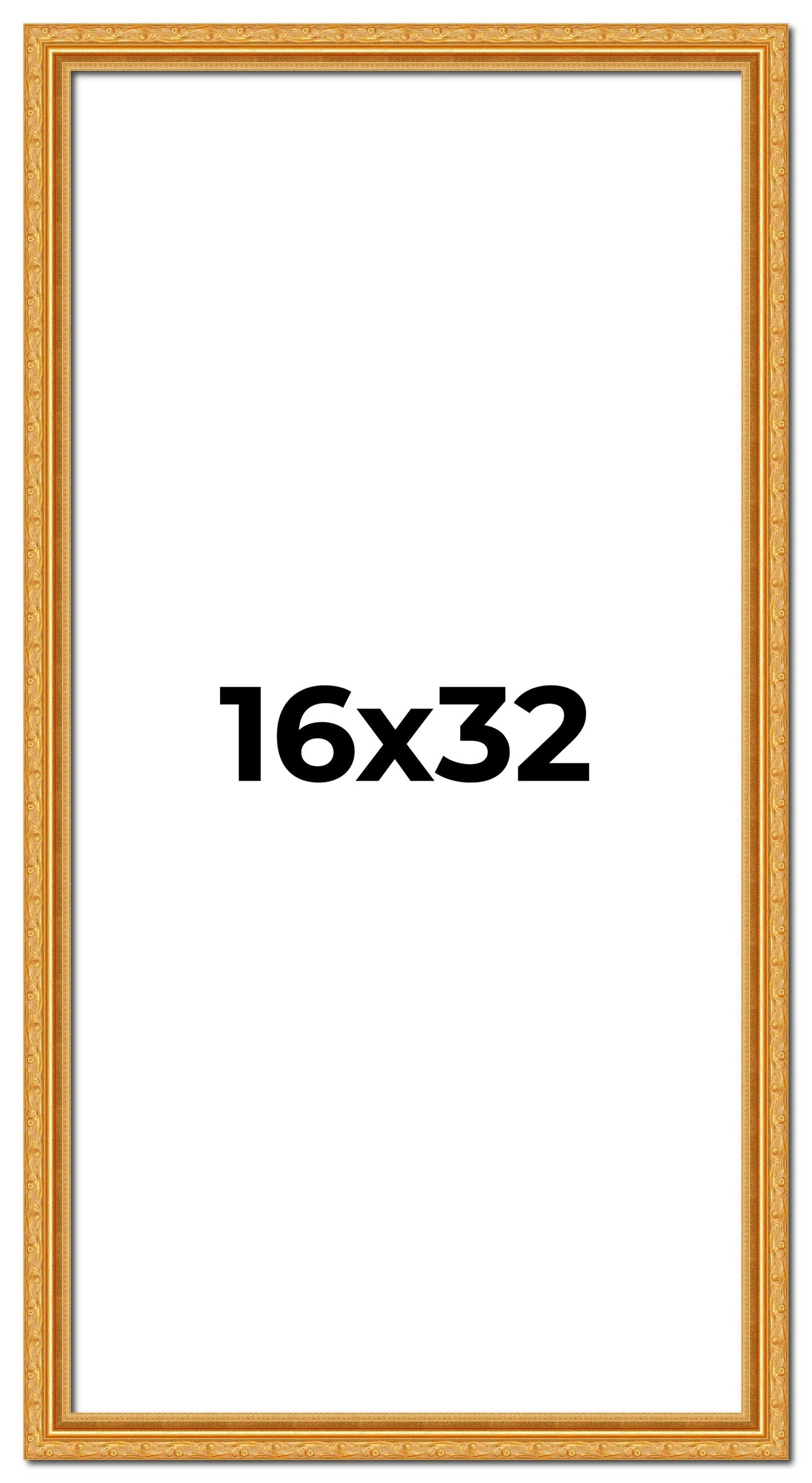 16x32 Museum-Quality Picture Frame with UV-Resistant Acrylic & Acid ...
