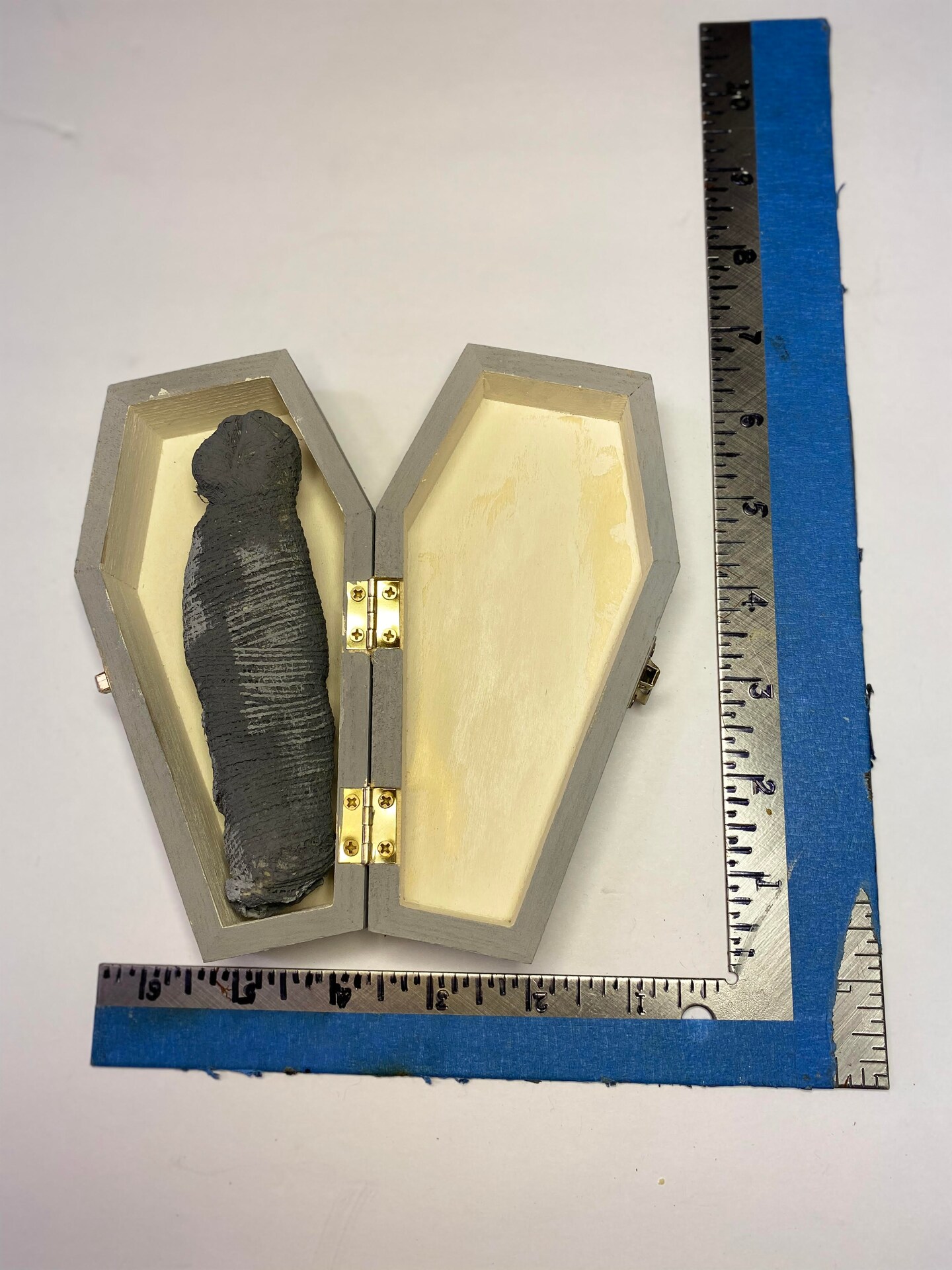 Spooktacular Mummy in a Coffin | MakerPlace by Michaels