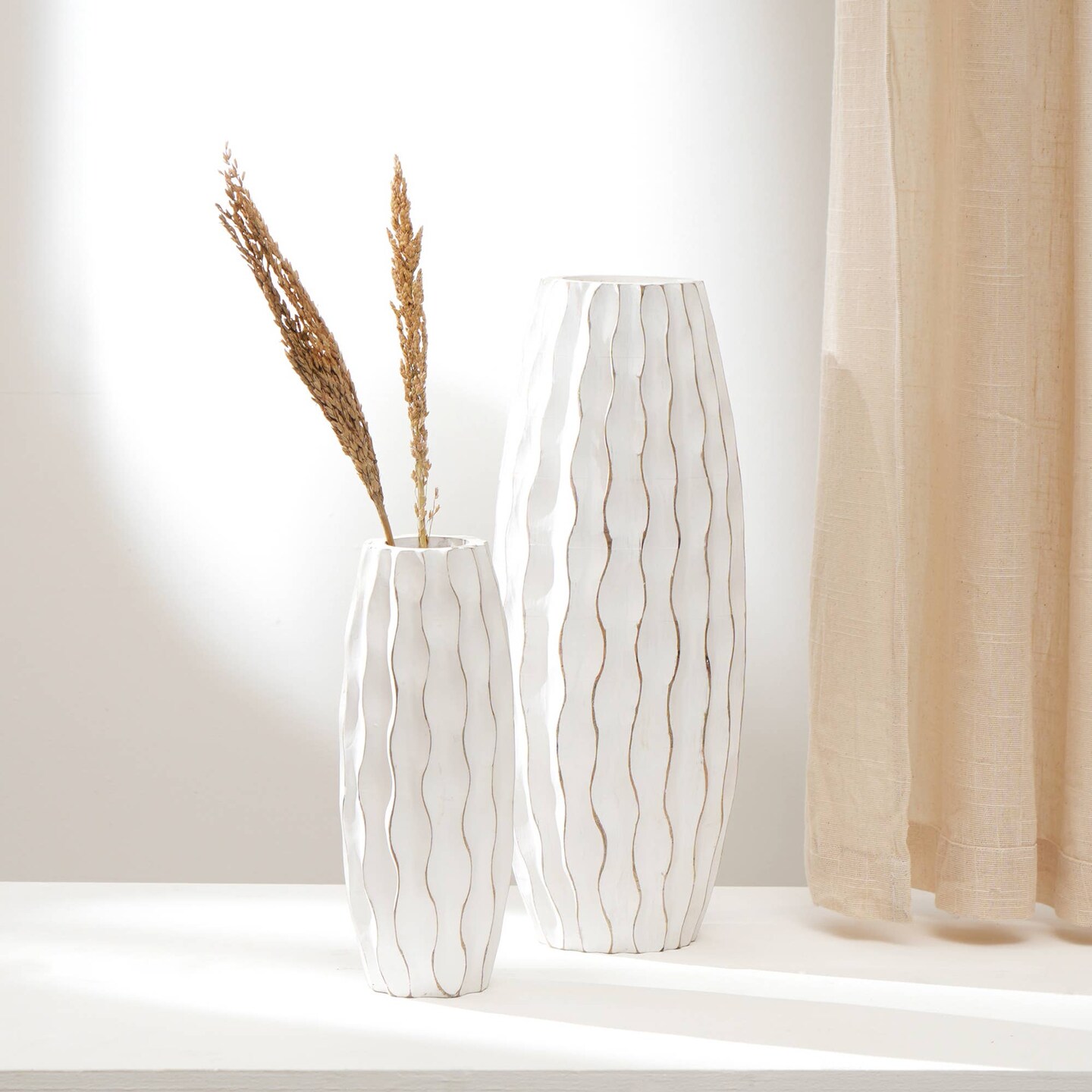 Wooden Decorative Accent Vase-6x18 Inch | Michaels