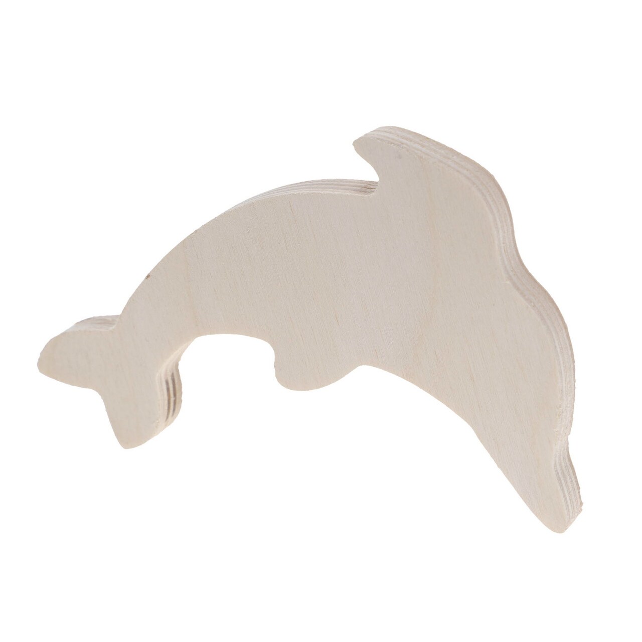 Good Wood By Leisure Arts Shape Dolphin 5 1/4"X 3 5/8", Wooden Shapes ...