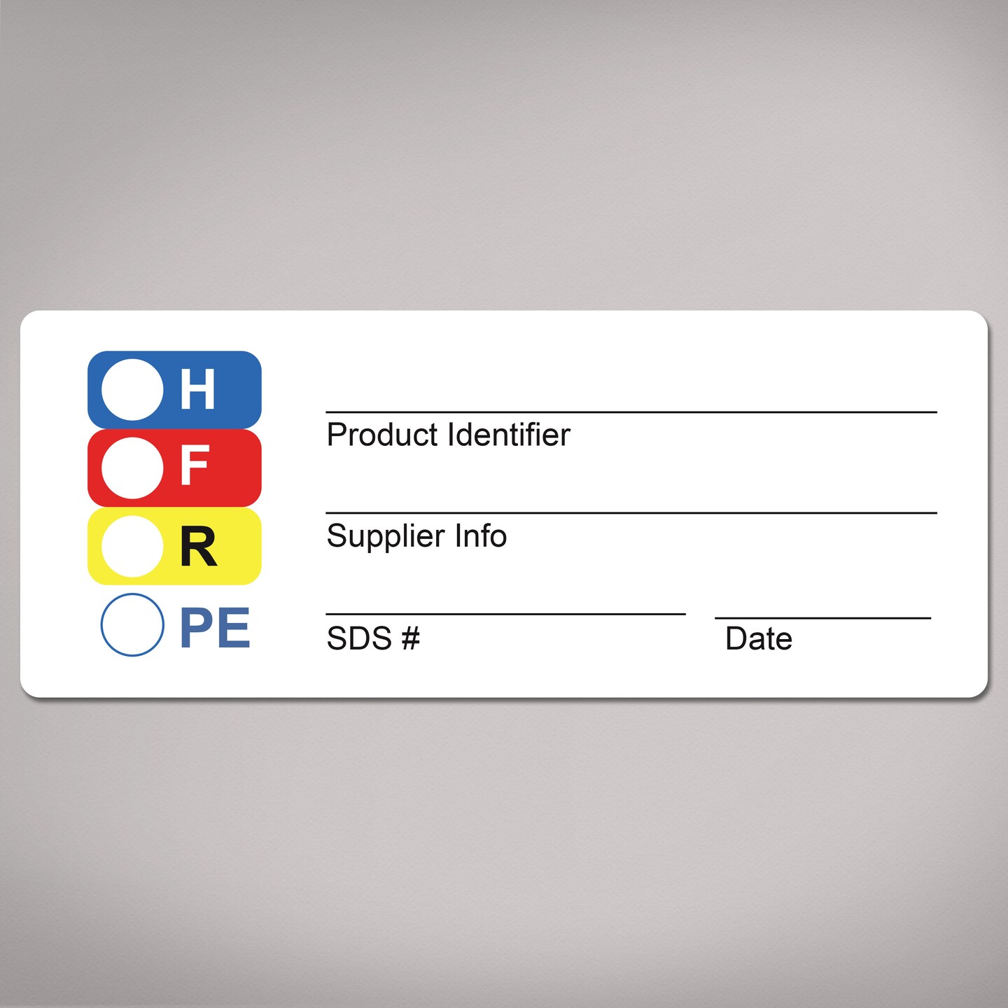 Avery HMIS Secondary Container Labels, Waterproof, Chemical Resistant ...