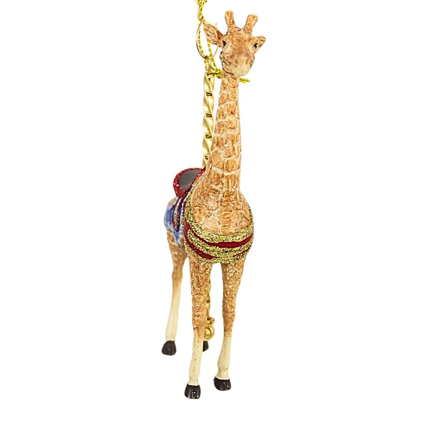 Kurt S. Adler 3.75 In Carousel Animal Christmas Tree Ornament , Pole ...