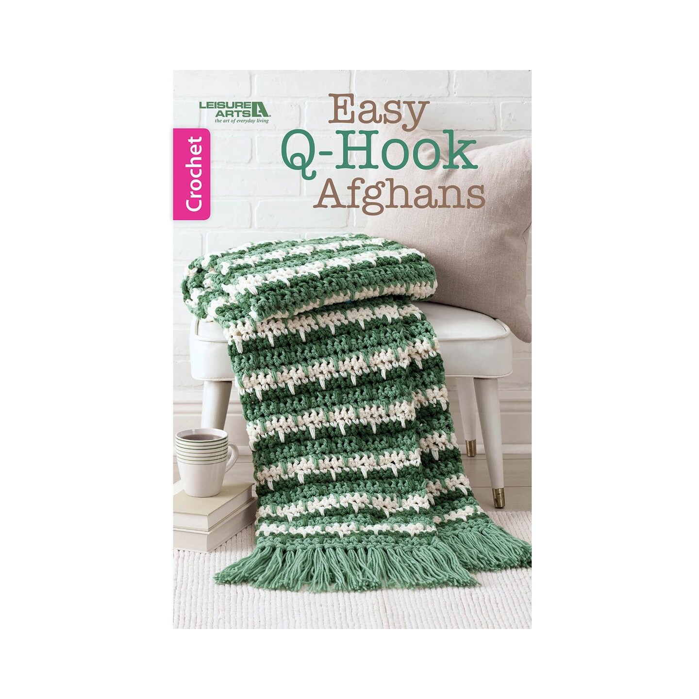 Leisure Arts Easy Q-Hook Afghans Crochet Book, Crochet Book, Pattern ...