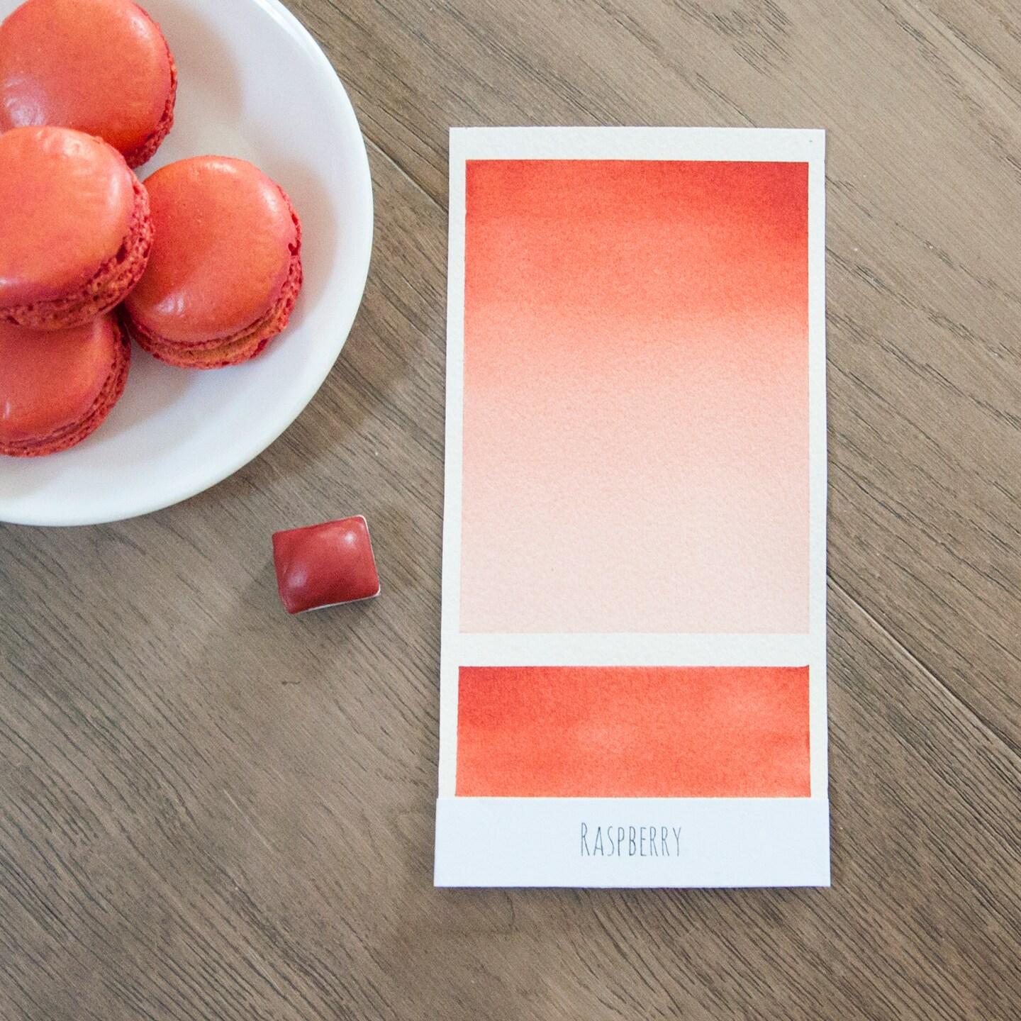 Raspberry Matte Watercolor Paint | Quarter Pan, Half Pan, Full Pan ...