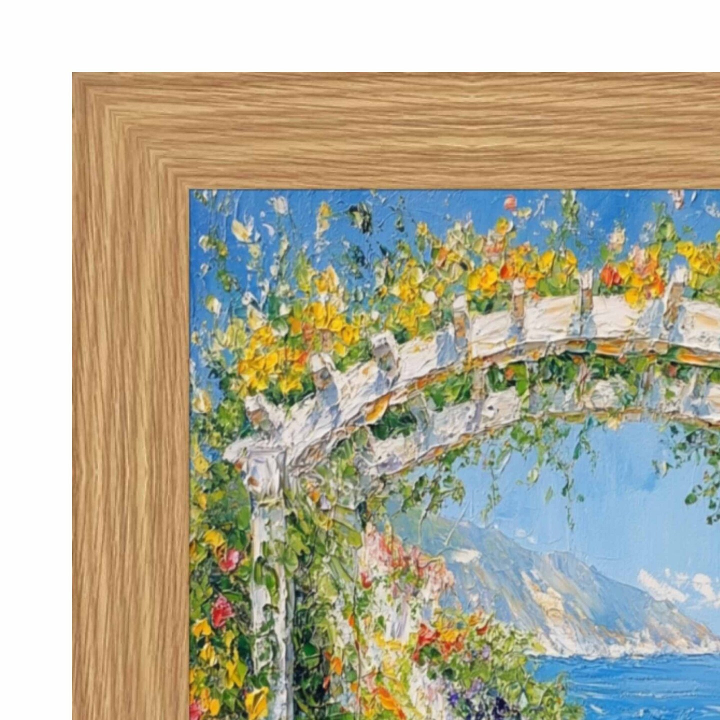 Oak Natural Wood Picture Frame 27x27 frame | Michaels