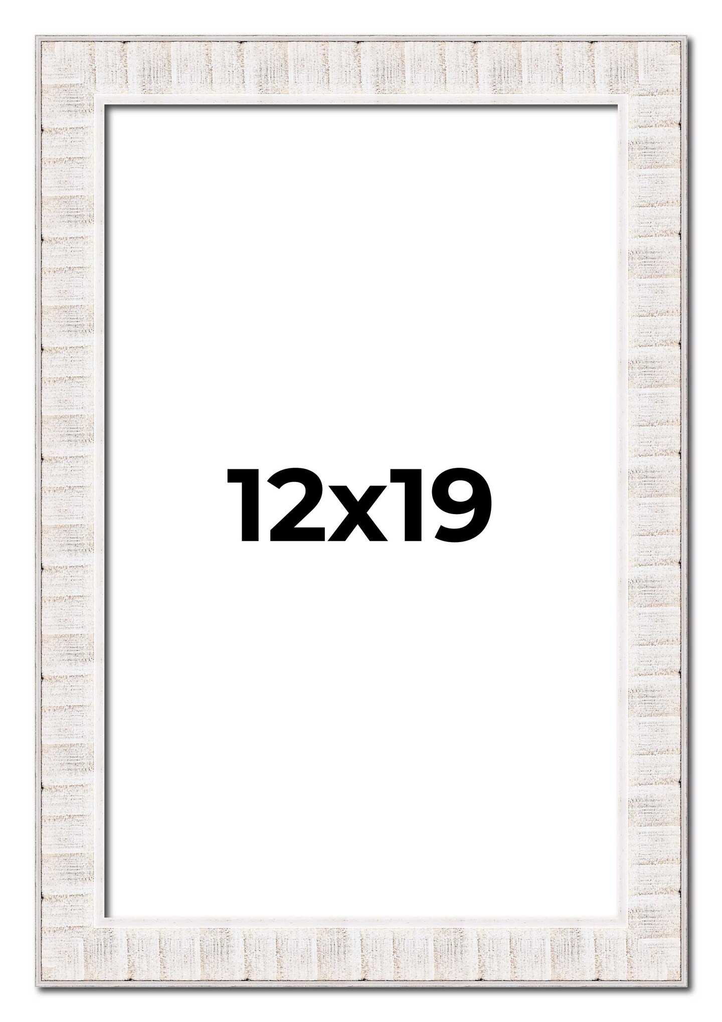 12x19 Sculpted Picture Frame with UV-Resistant Acrylic & Acid Free ...