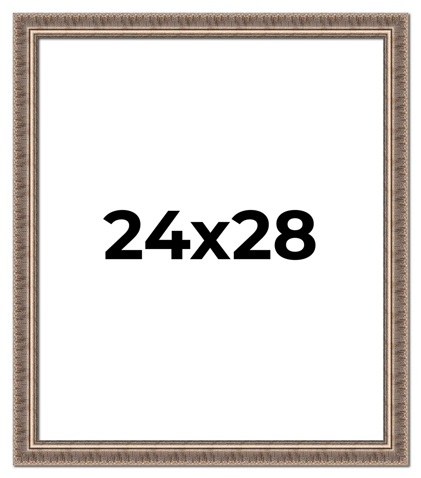 24x28 Ornate Picture Frame with UV-Resistant Acrylic & Acid Free ...