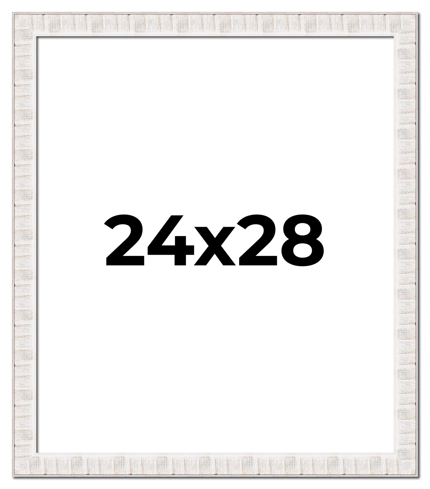 24x28 Sculpted Picture Frame with UV-Resistant Acrylic & Acid Free ...