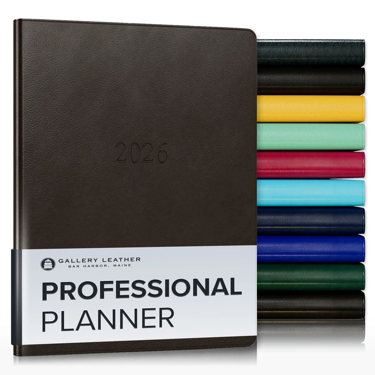 Gallery Leather Professional Weekly Monthly Planner 2026, Elegantly ...