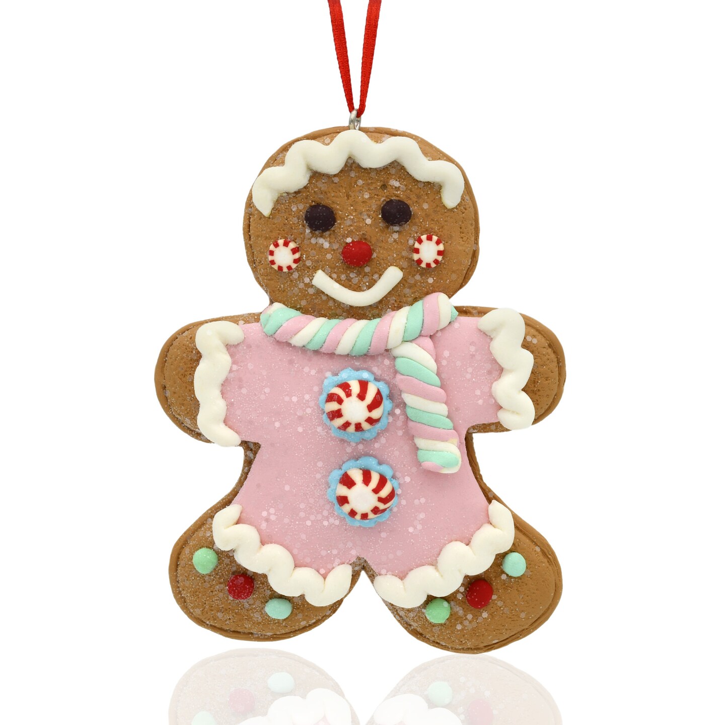 Clay Frosted Gingerbread - Green, White or Pink Frosted | Michaels