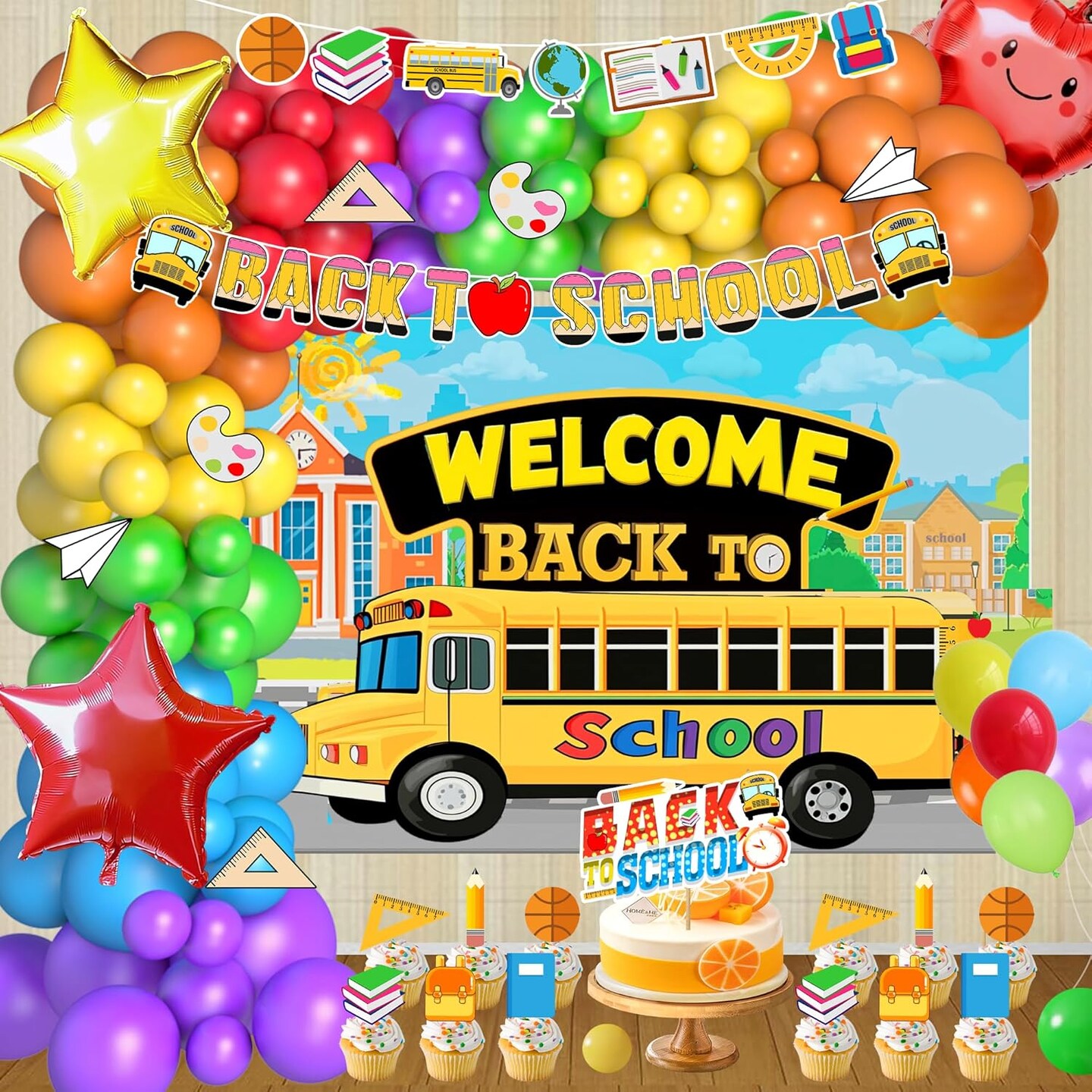 199pcs Welcome Back to School Party Decorations | Michaels