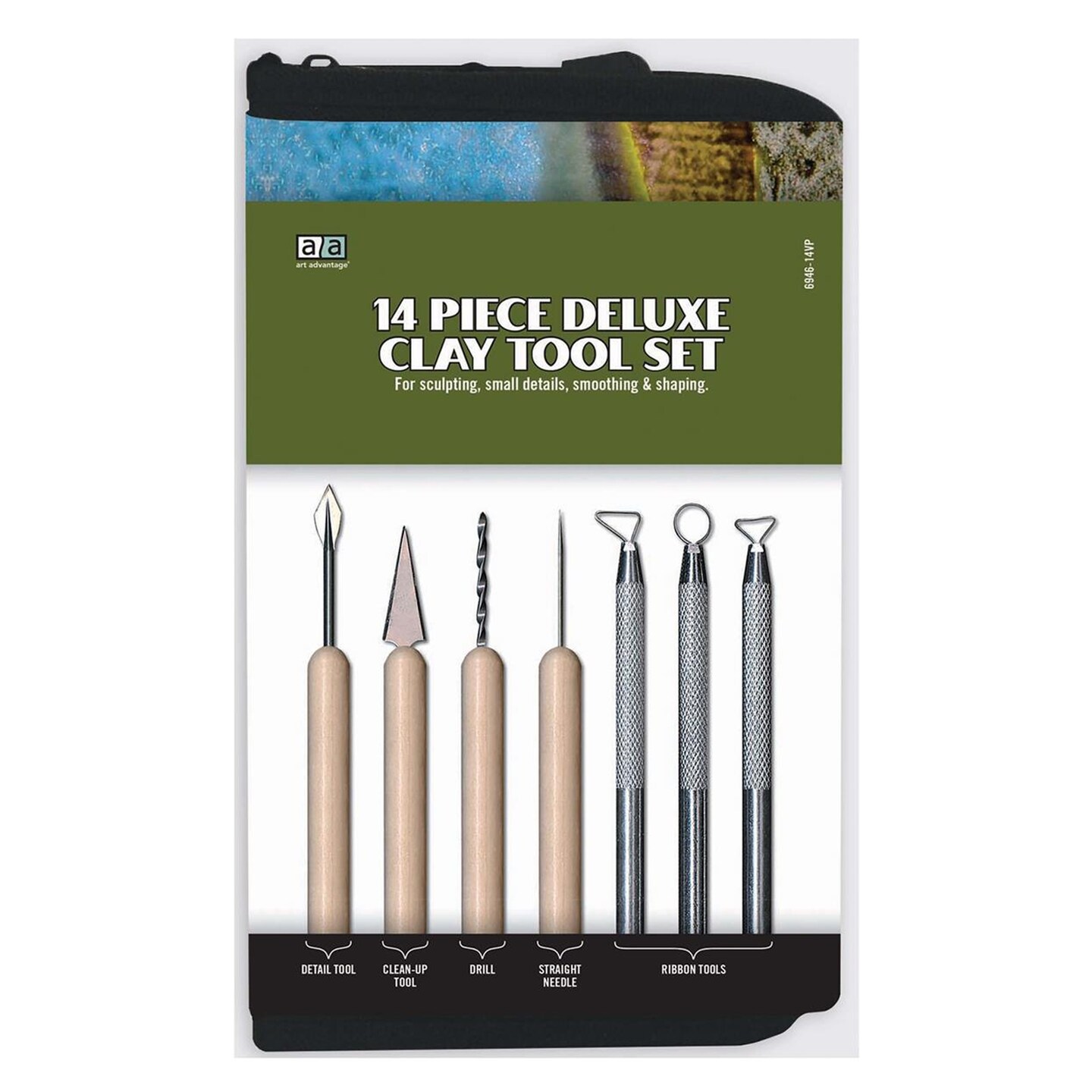 Art Advantage Deluxe Clay Tool Set 14pc | Michaels