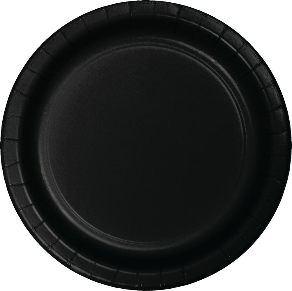 Black Paper Plates (24/Pkg) | Michaels