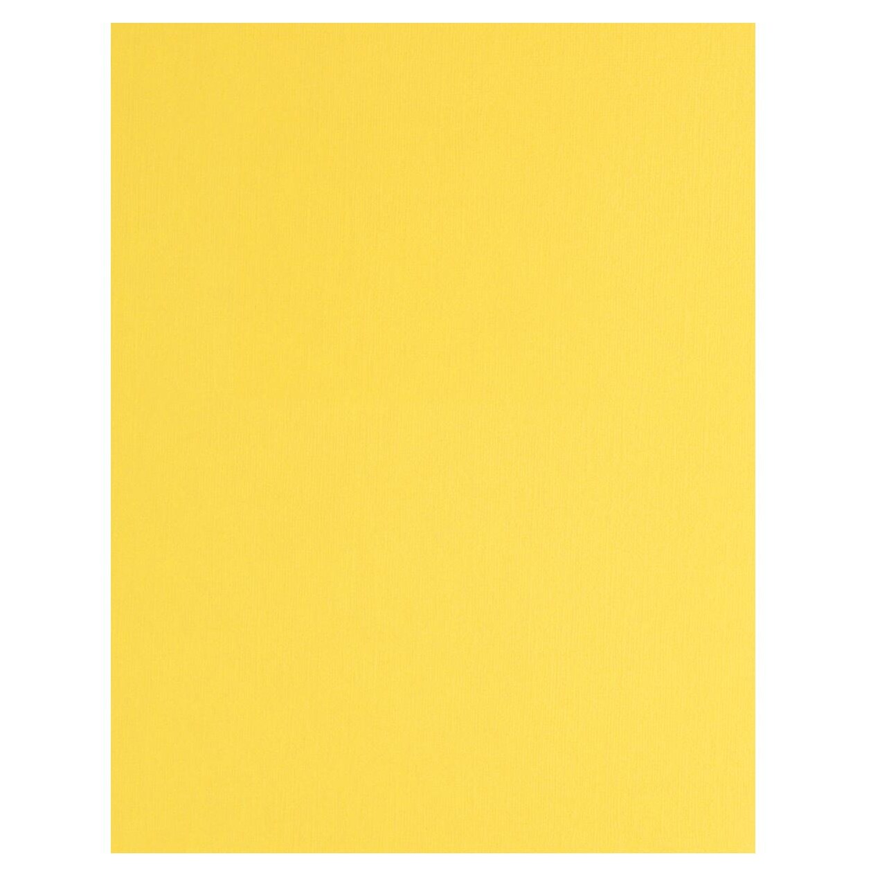PA Paper Accents Canvas Cardstock 8.5" x 11" Yellow Corn, 80lb colored ...