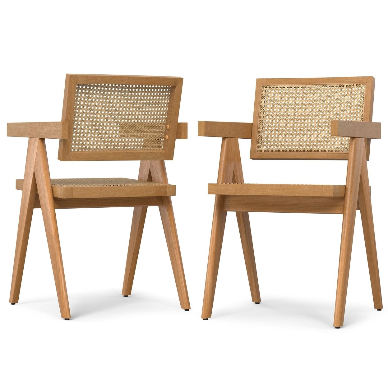Regina Dining Arm Chair (Set Of 2), Color: Natural | Michaels