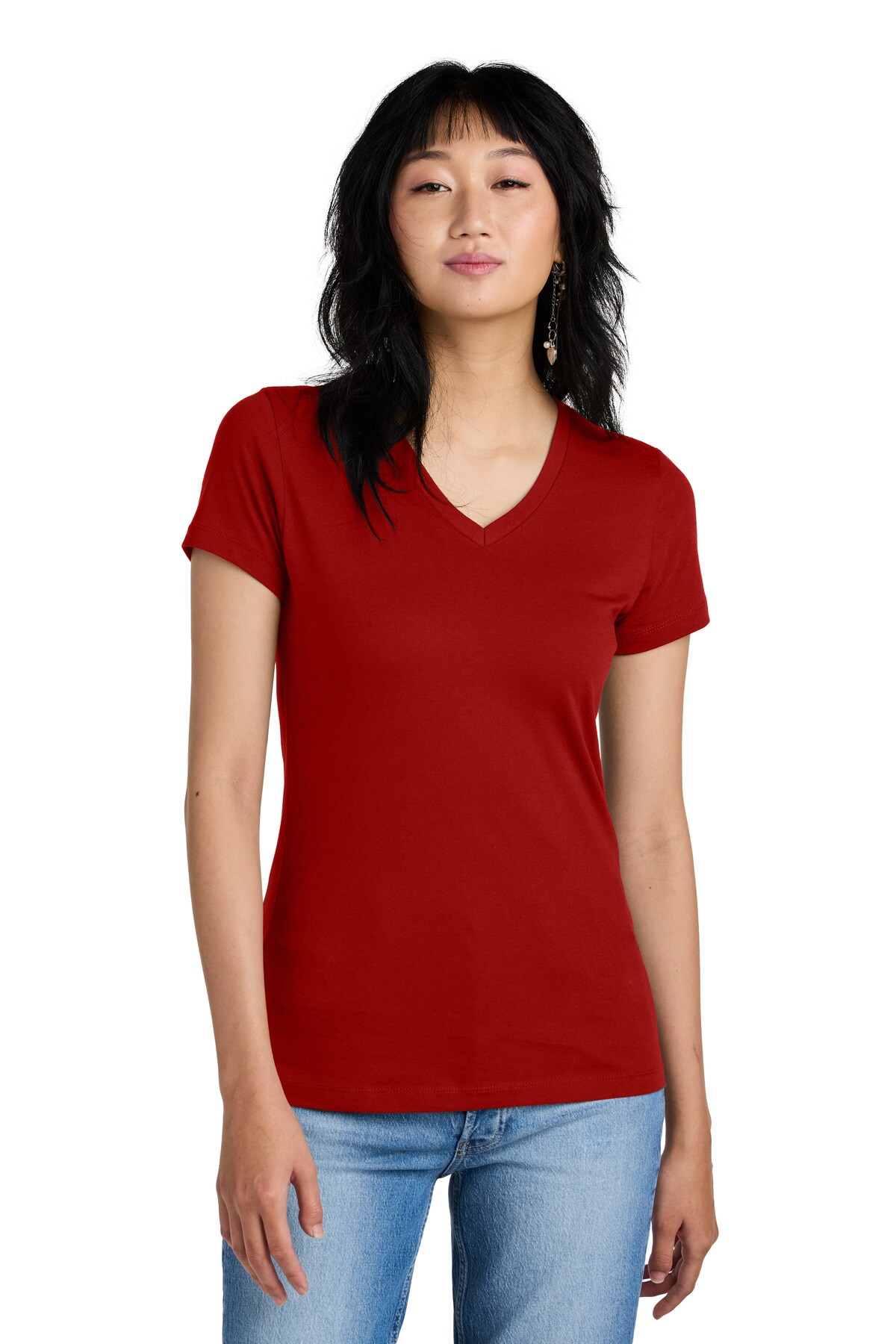 District® Women’s Perfect Weight Short Sleeve V-Neck Tee | Michaels