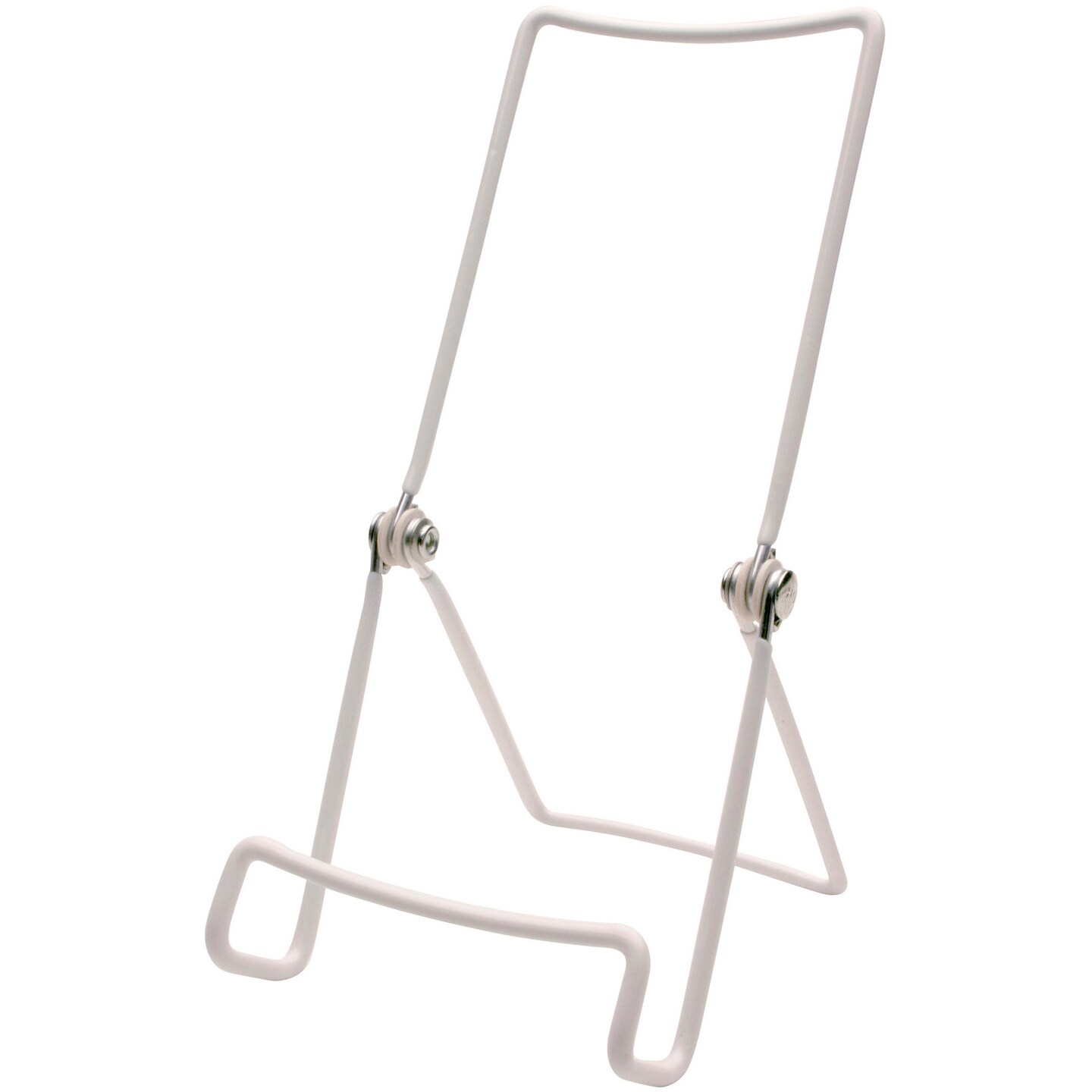 Gibson Holders 3AC Adjustable White Wire Display Easel, 3.375" W x 4" D ...