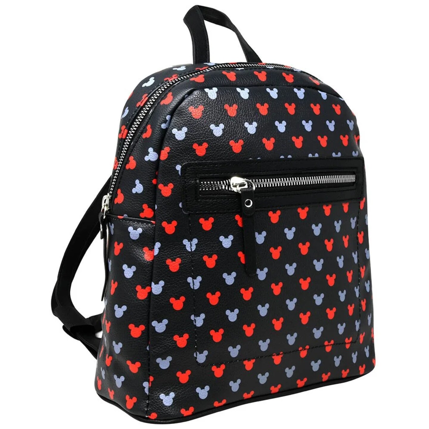 Mickey All Over print 10" Mini Deluxe Backpack with 1 Front pocket ...