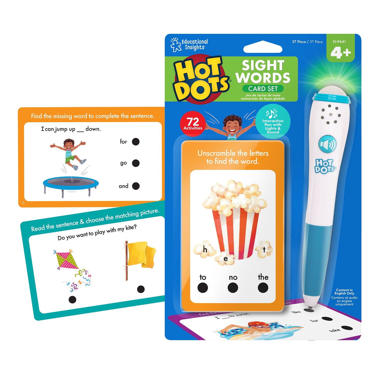 Hot Dots Sight Word Card Set | Michaels