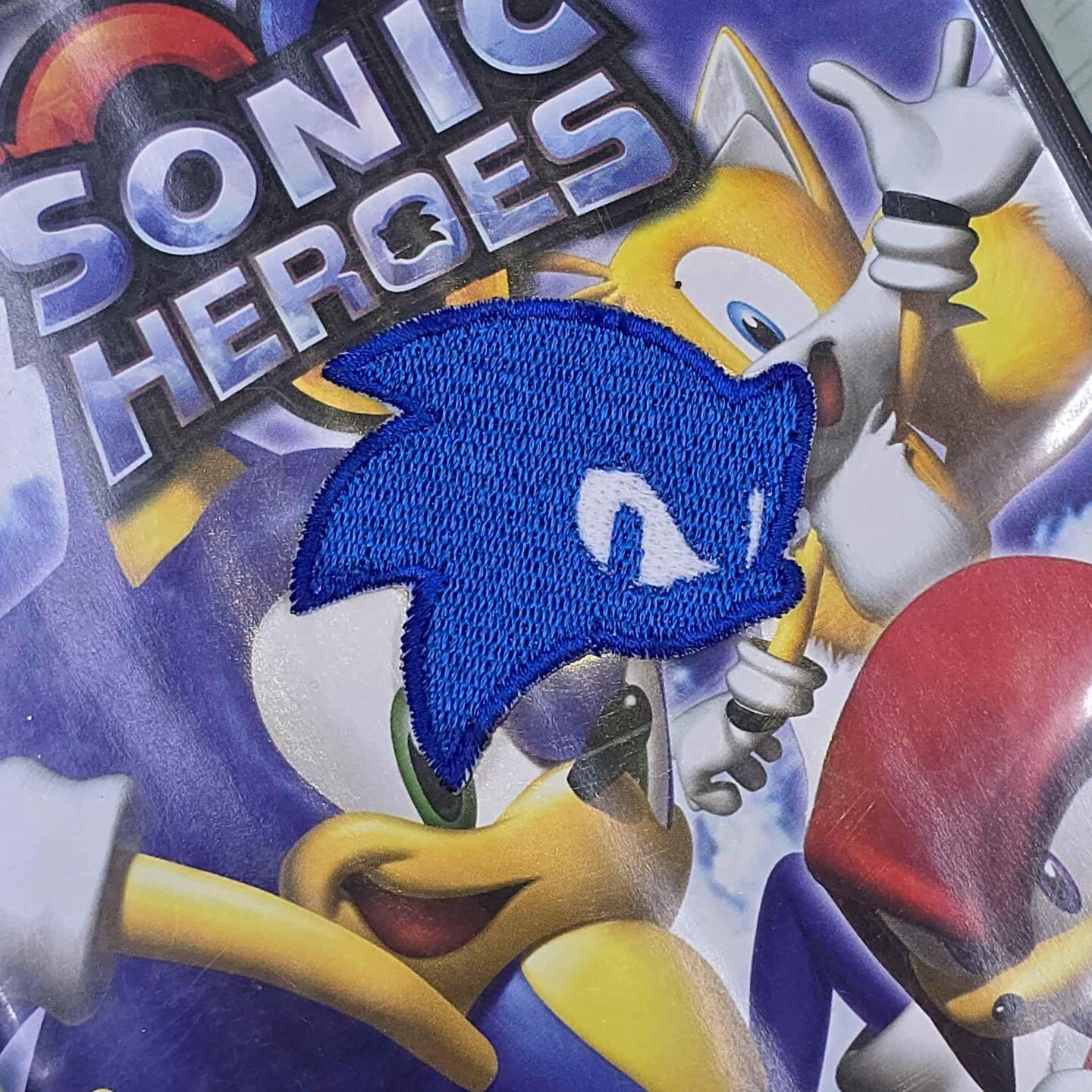 Sonic Silhouette - Sonic the Hedgehog - Embroidered Iron-On|Sew-On ...