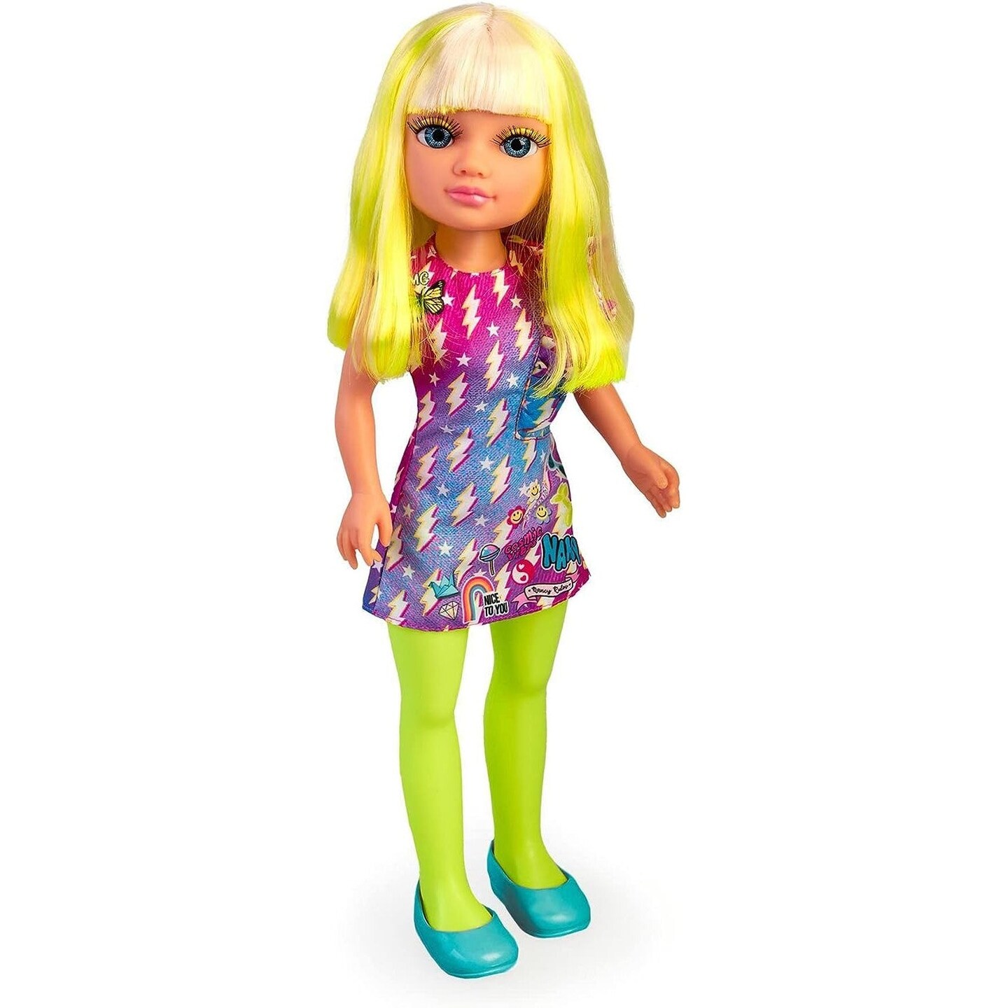 Nancy Neon Fashion Doll with Yellow Hair, 16" Doll | Michaels