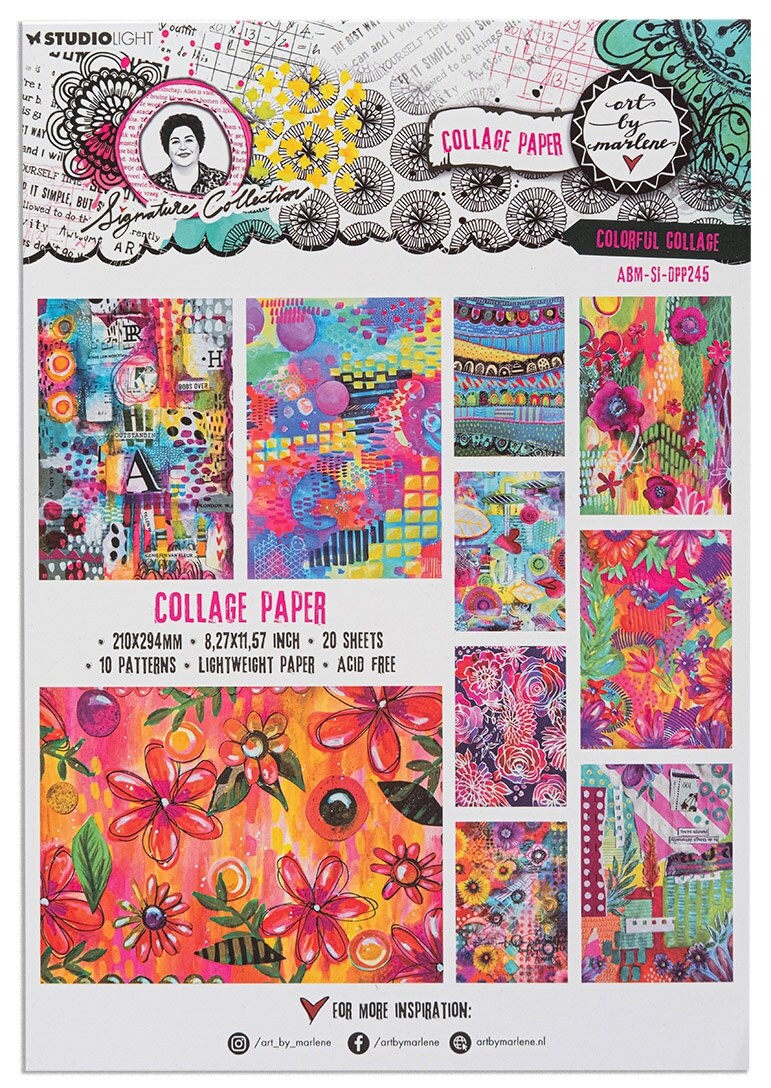 Art By Marlene Signature Collection Paper Pad 8.25"X11.57" -NR. 255 ...