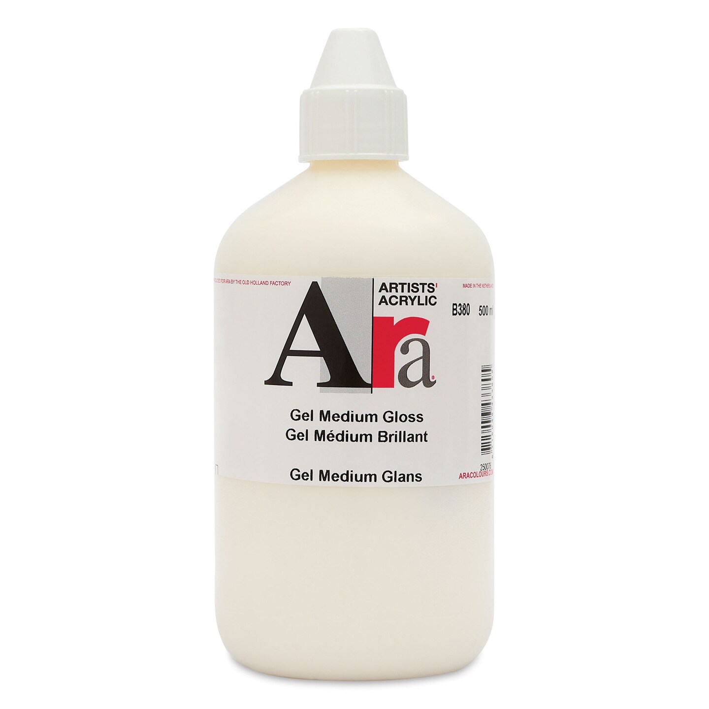 Ara Acrylic Gel Medium - Gloss, 500 ml, Count: 1, Model: A43380 | Michaels