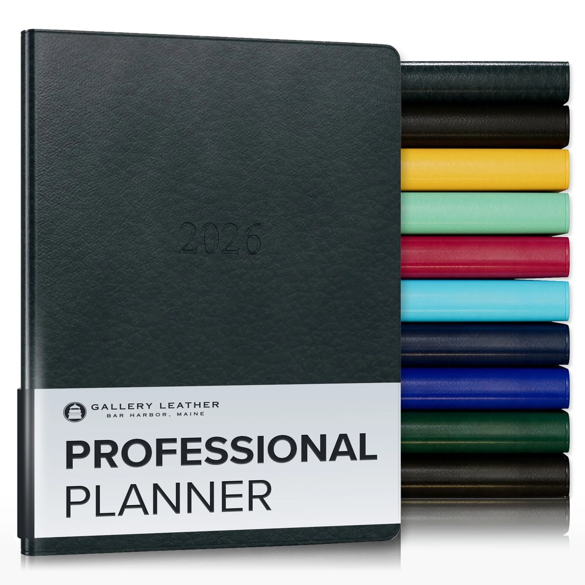 Gallery Leather Professional Weekly Monthly Planner 2026, Elegantly ...