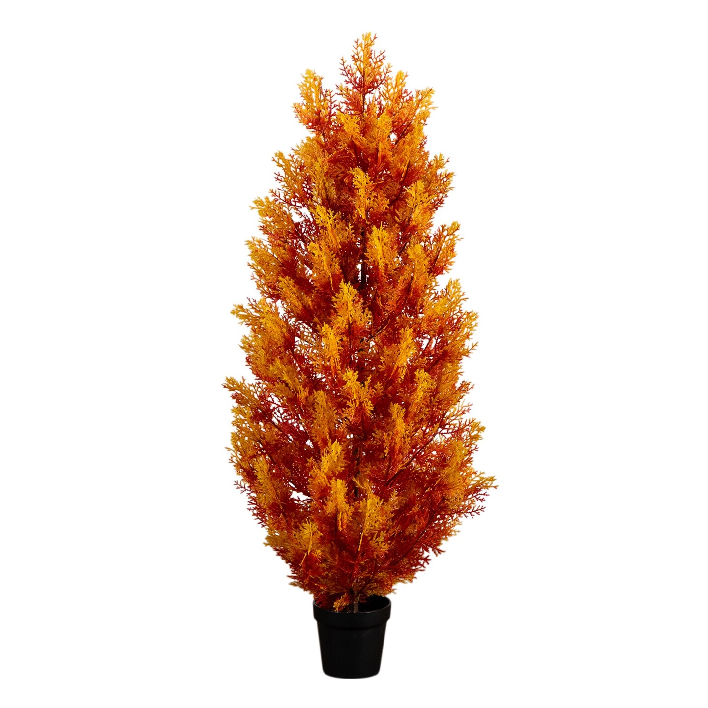 Nearly Natural Artificial Autumn Cedar Fall Tree - 4' | Michaels