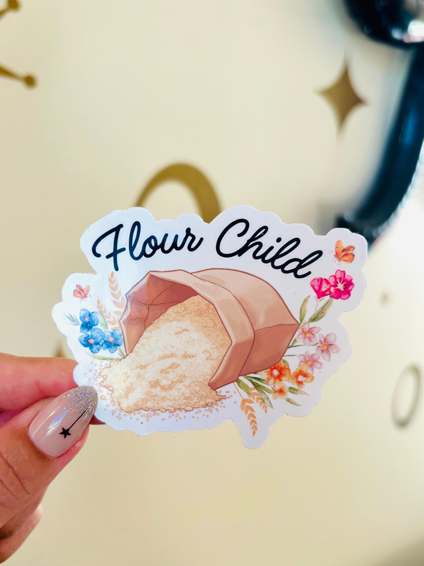 Flour Child Sticker | Fresh Milled Grains Sticker | Home Made Bread ...